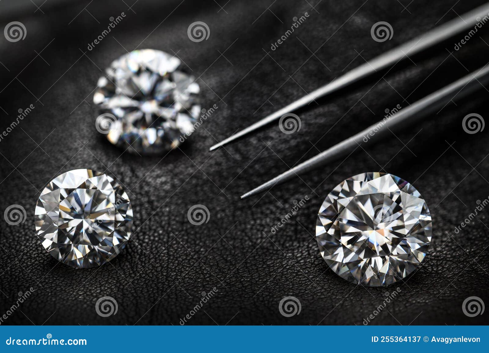Diamond on the Black Background Stock Image - Image of brilliance ...