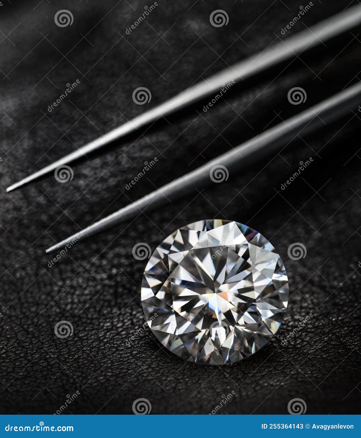 Diamond on the Black Background Stock Image - Image of brilliance ...