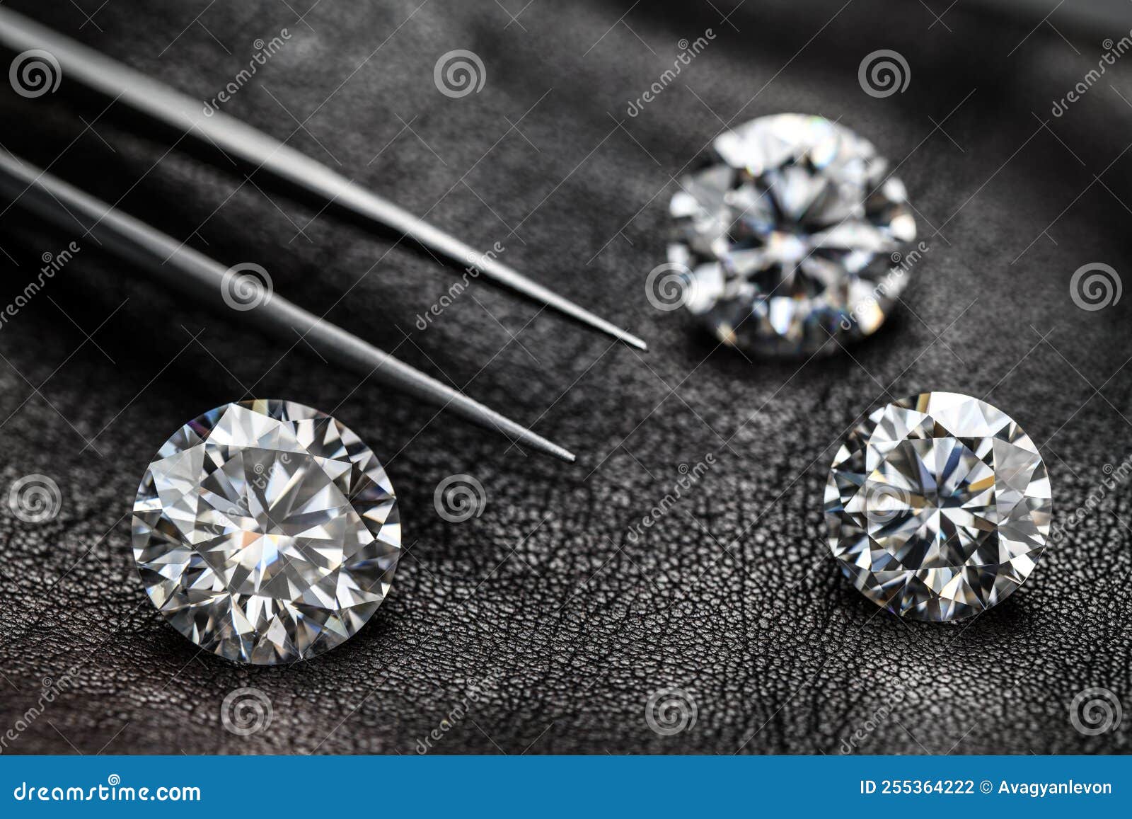 Diamond on the Black Background Stock Photo - Image of brilliant ...