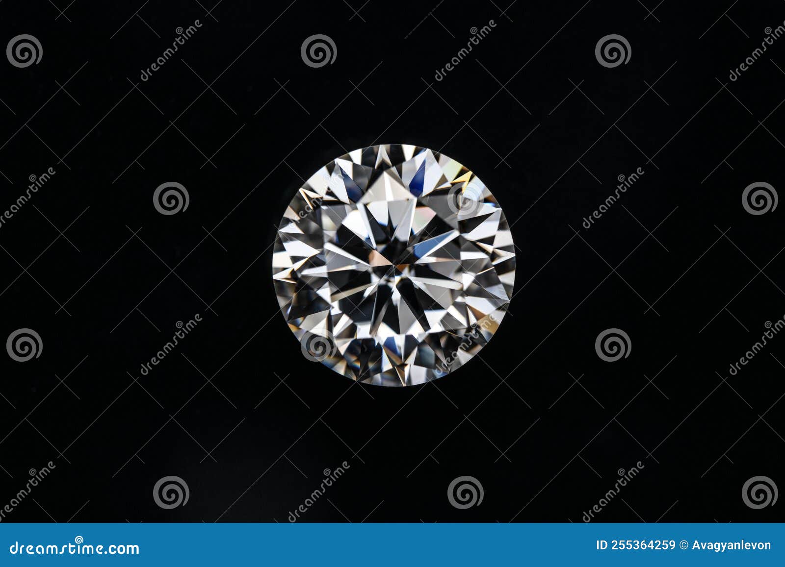 Diamond on the Black Background Stock Image - Image of brilliance ...