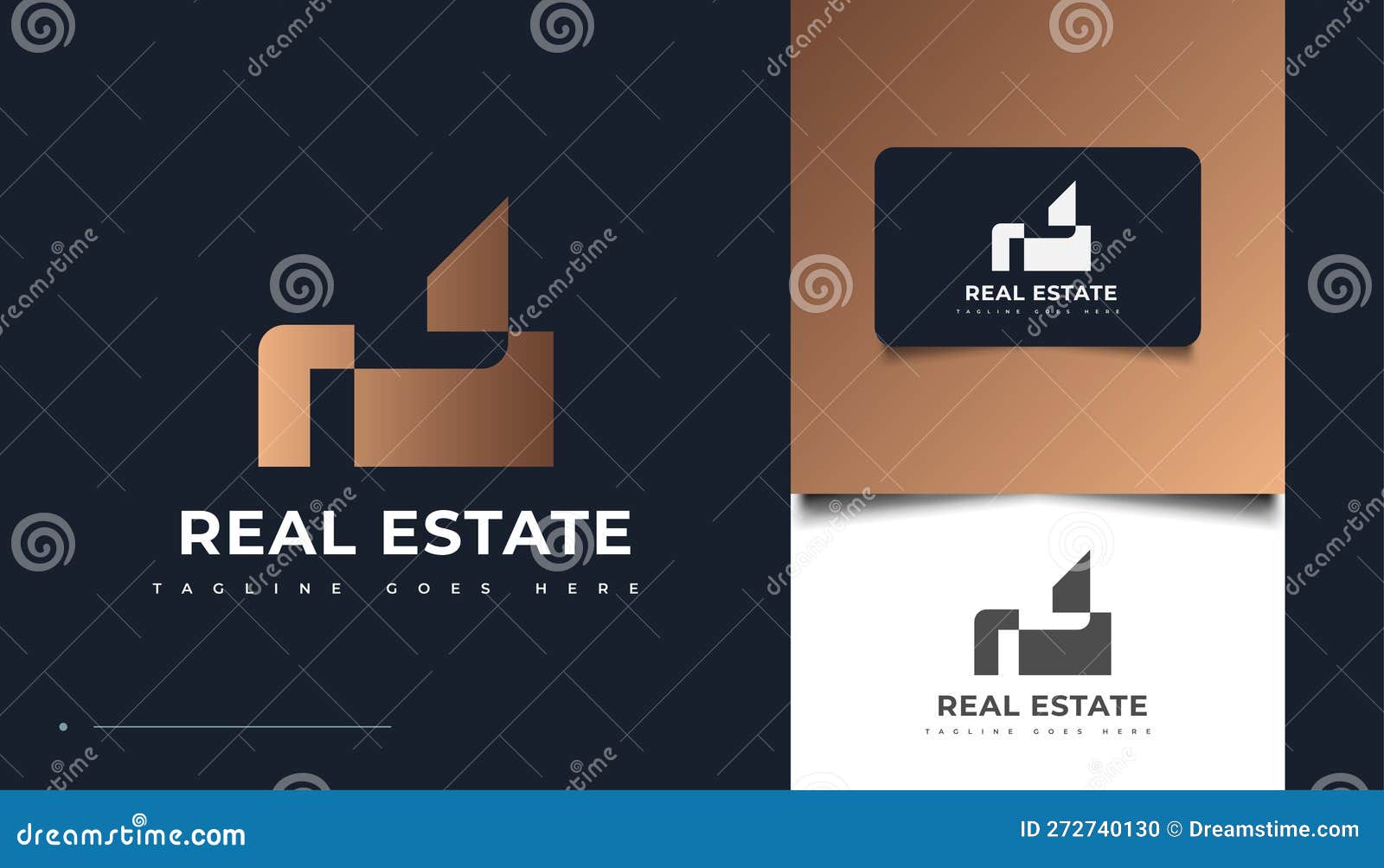 Luxury and Elegant Real Estate Logo Design Template Stock Vector ...