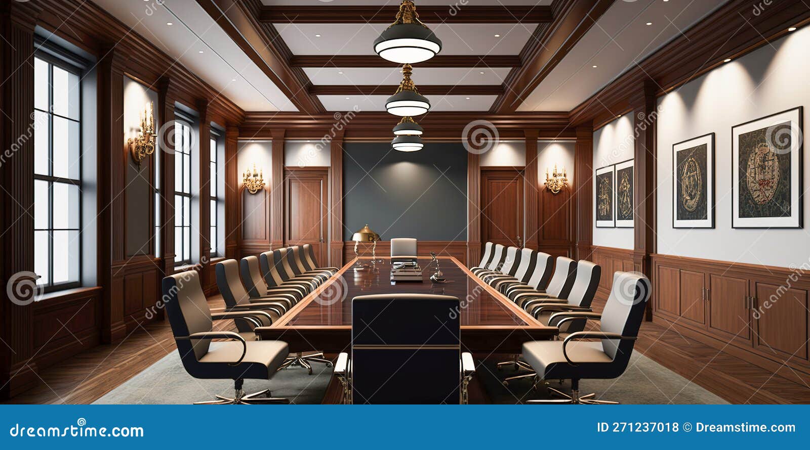 Luxury Executive Conference Room with Modern Building Amenities ...