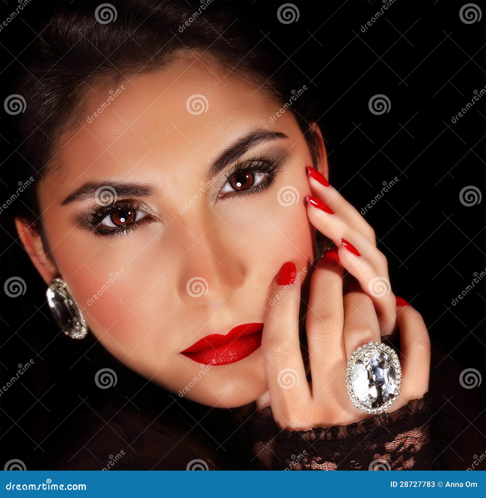 Luxury female stock image. Image of close, arab, fashion - 28727783