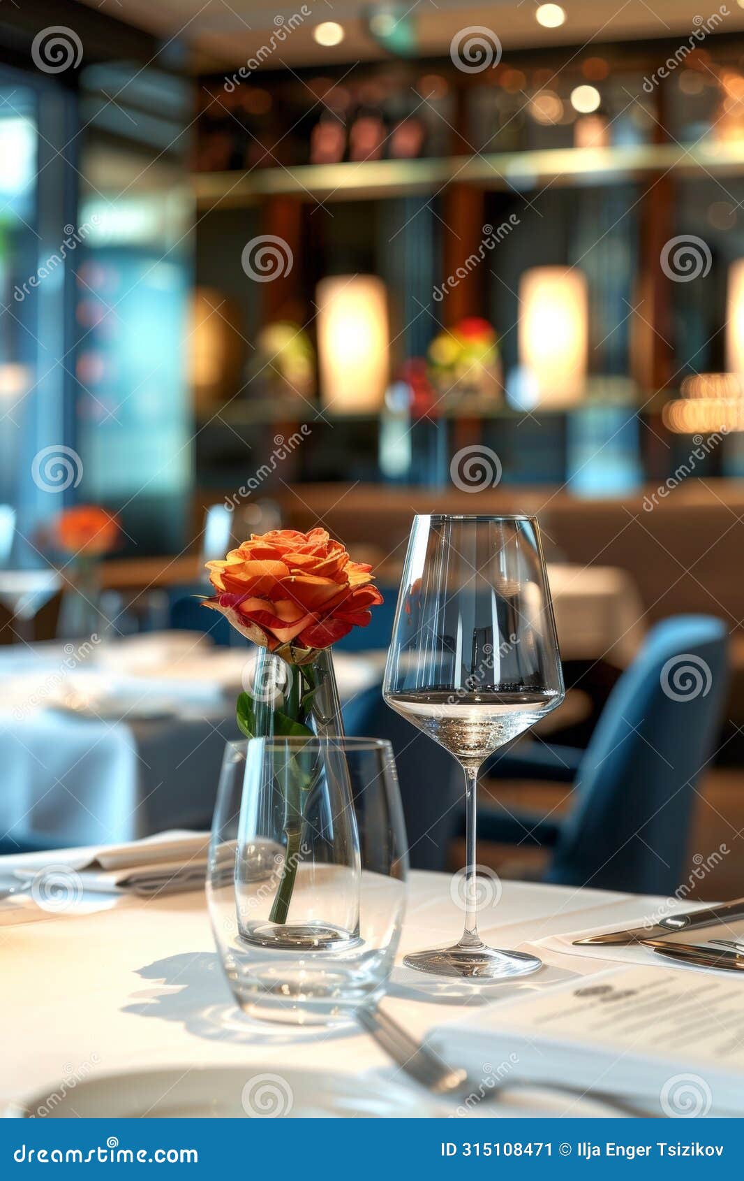 Luxury Fine Dining Table Setting for Elegant Restaurant Menu, Ideal for ...
