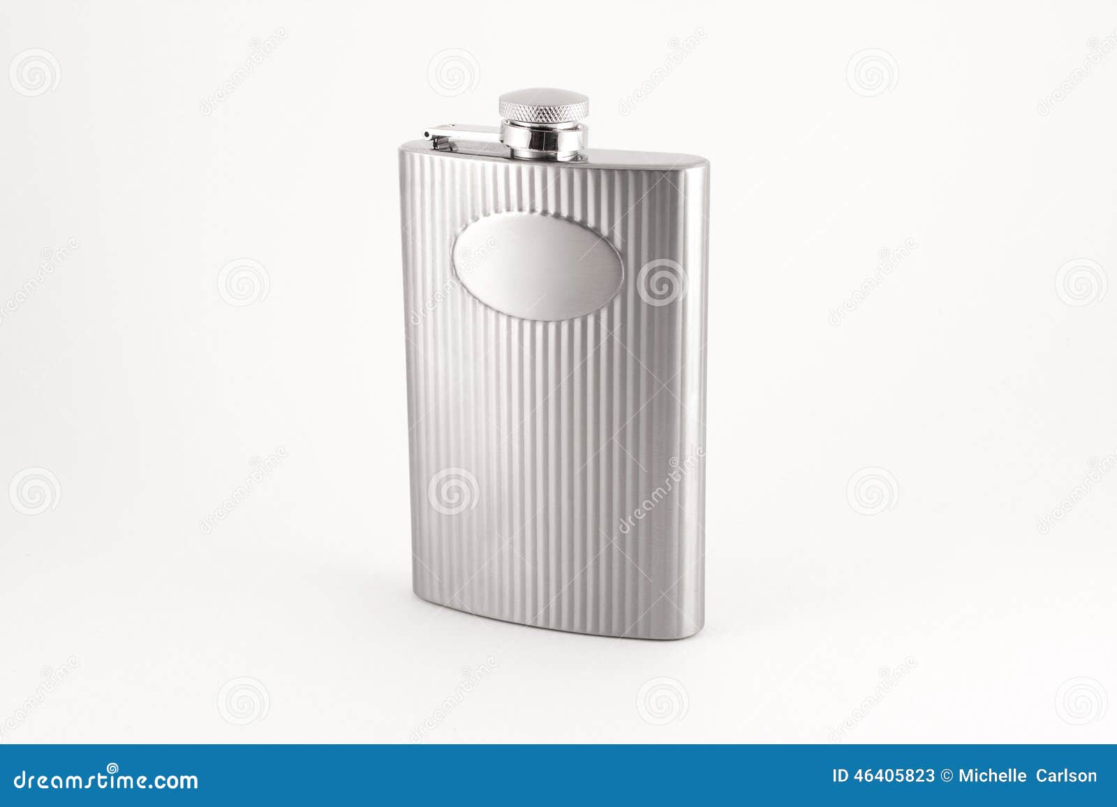 Luxury flask stock image. Image of flask, graphic, chrome - 46405823