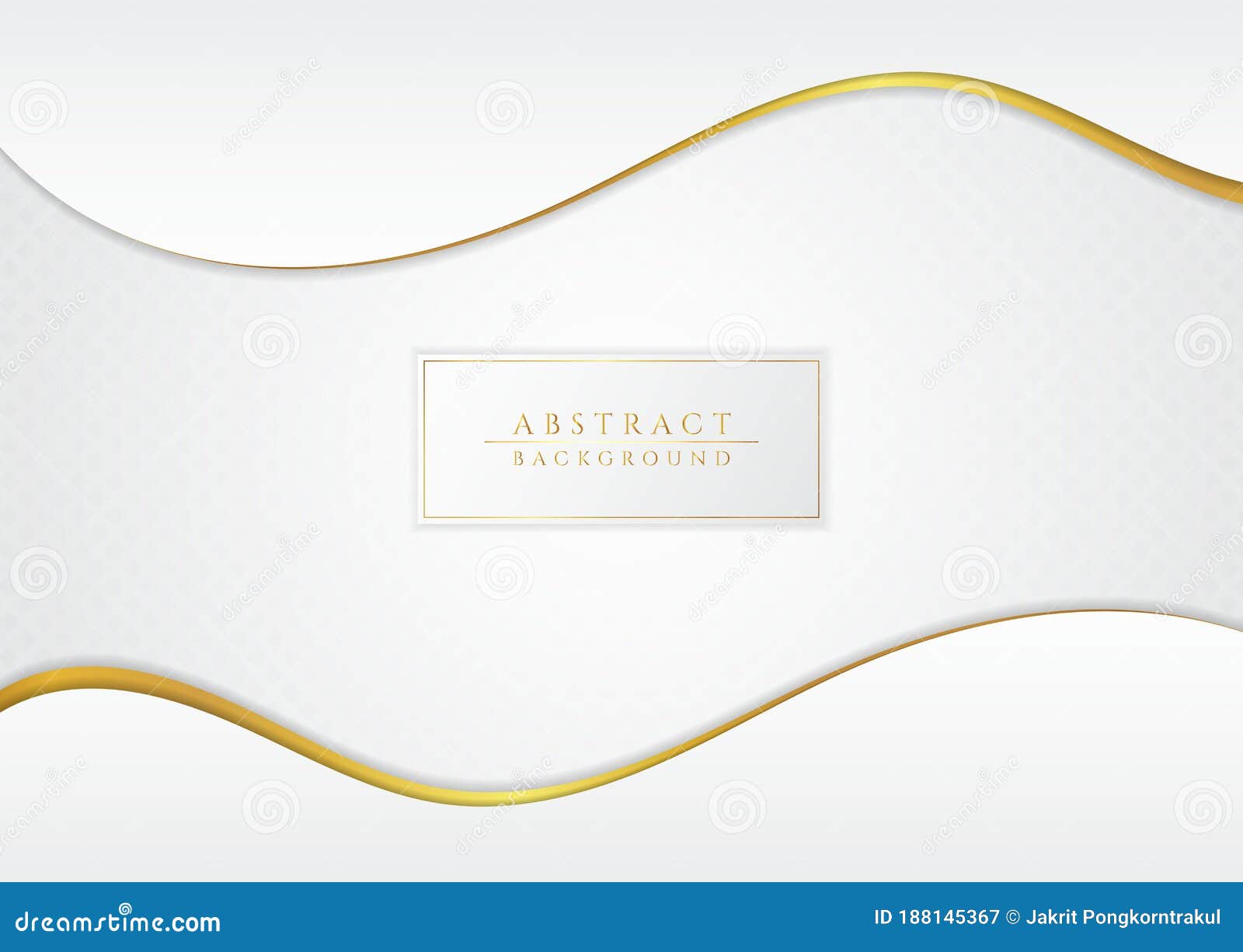 Luxury Fluid Gold Overlap Layer Design Abstract Style White Background ...