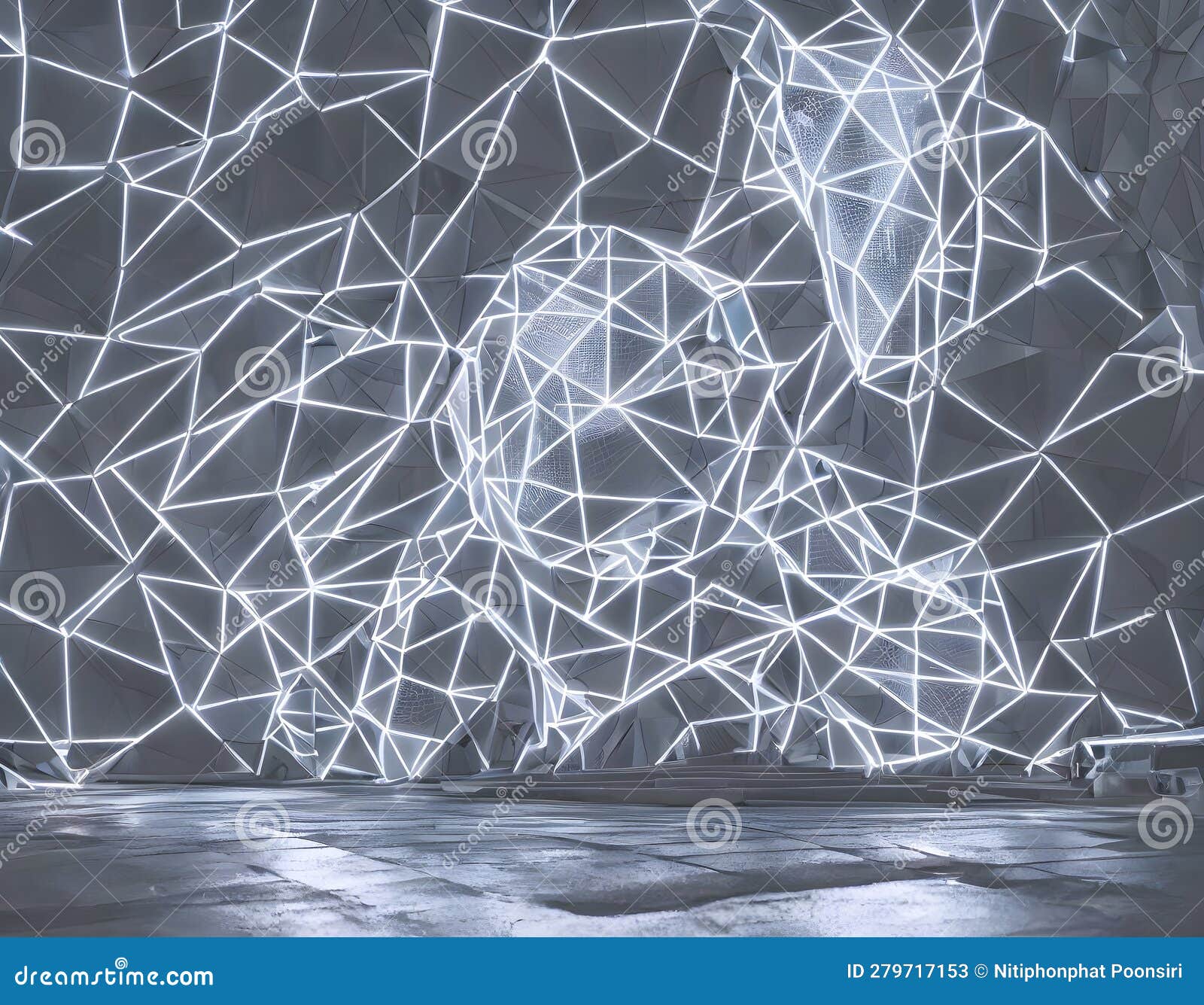 Luxury Futuristic Technology Transformation Background with Shine ...