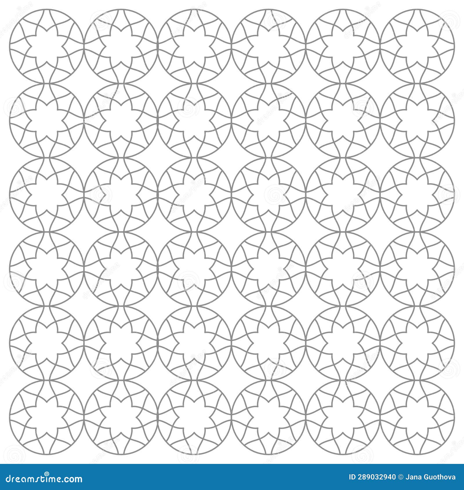 Luxury Geometric Circles Pattern Texture Background Stock Illustration ...