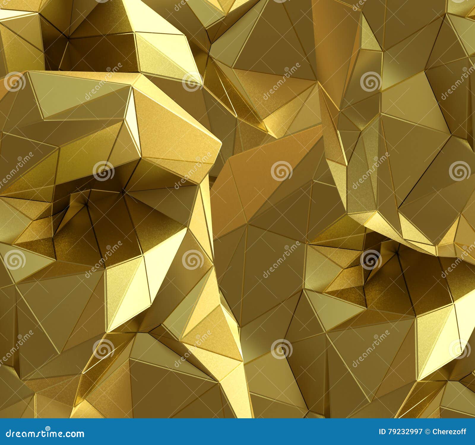 Luxury Gold Abstract Triangle Background Stock Illustration ...