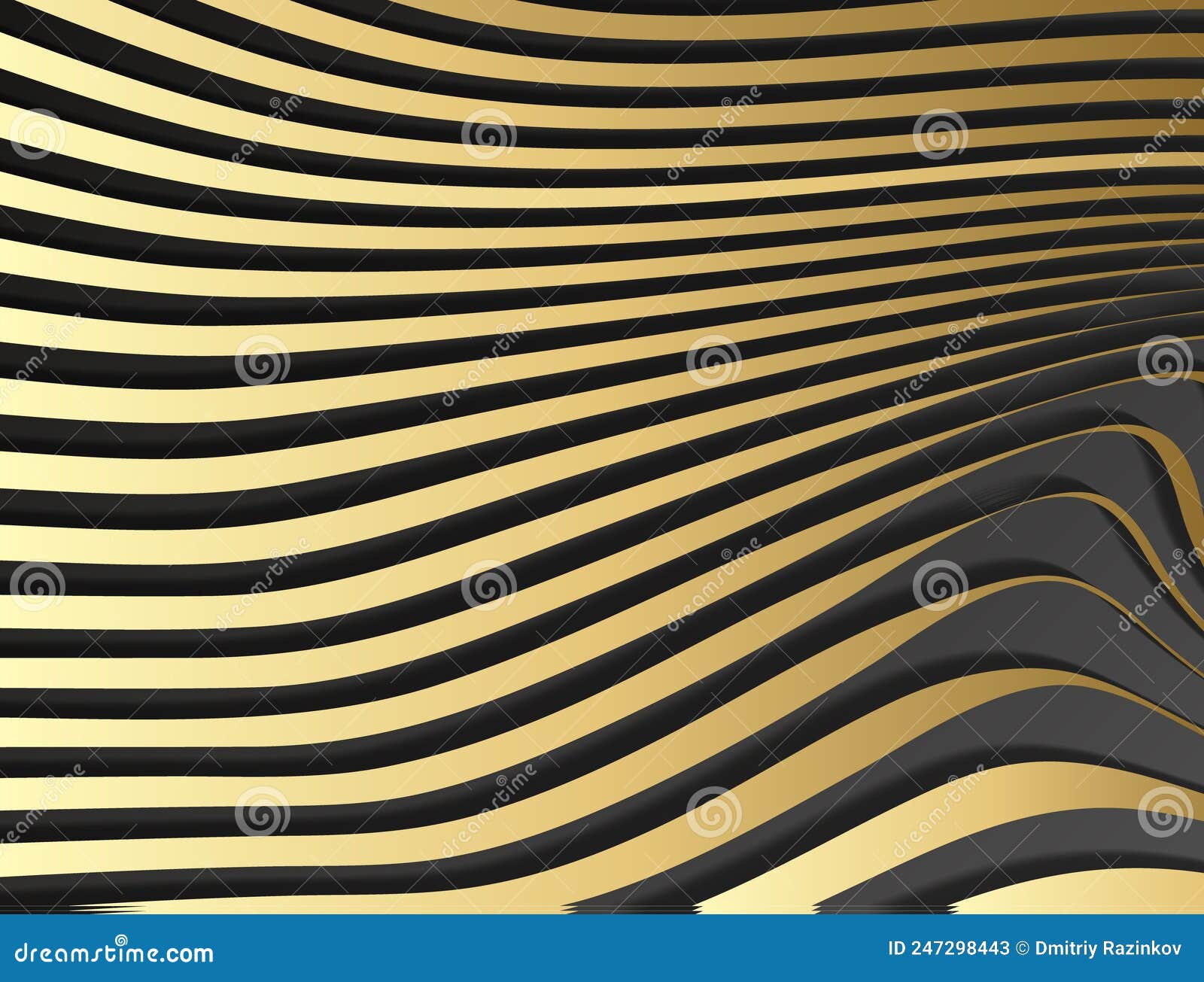Luxury Gold Background. Wavy Gold Landscape Consept of Gold Vector ...