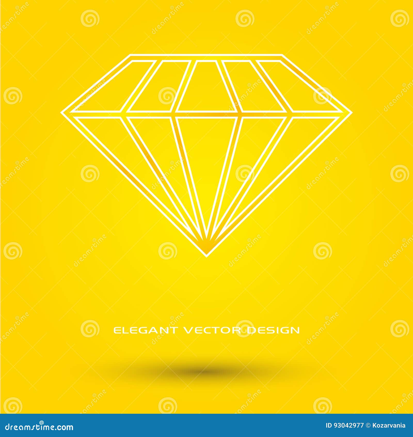 Diamond Company Logo App Icon And Splash Page Design. Creative Business ...