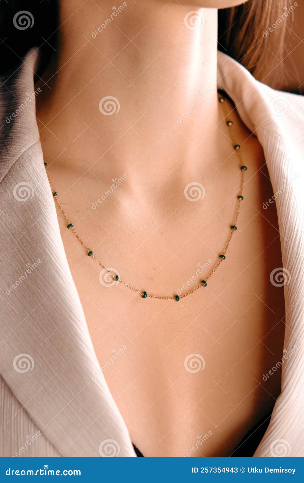 Luxury Gold and Diamond Jewelry Stock Image - Image of design, female ...