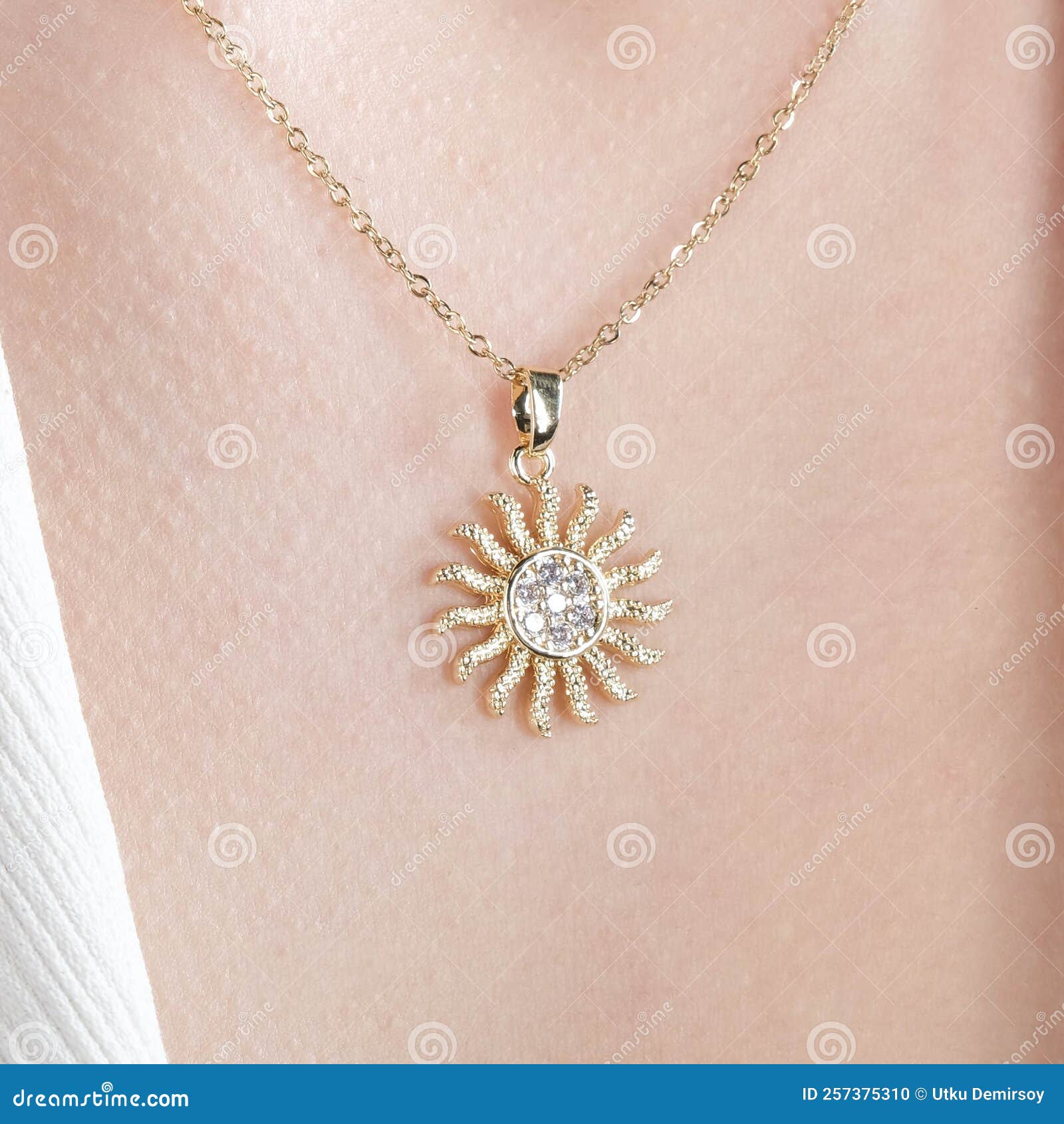 Luxury Gold and Diamond Jewelry Stock Photo - Image of brilliant ...