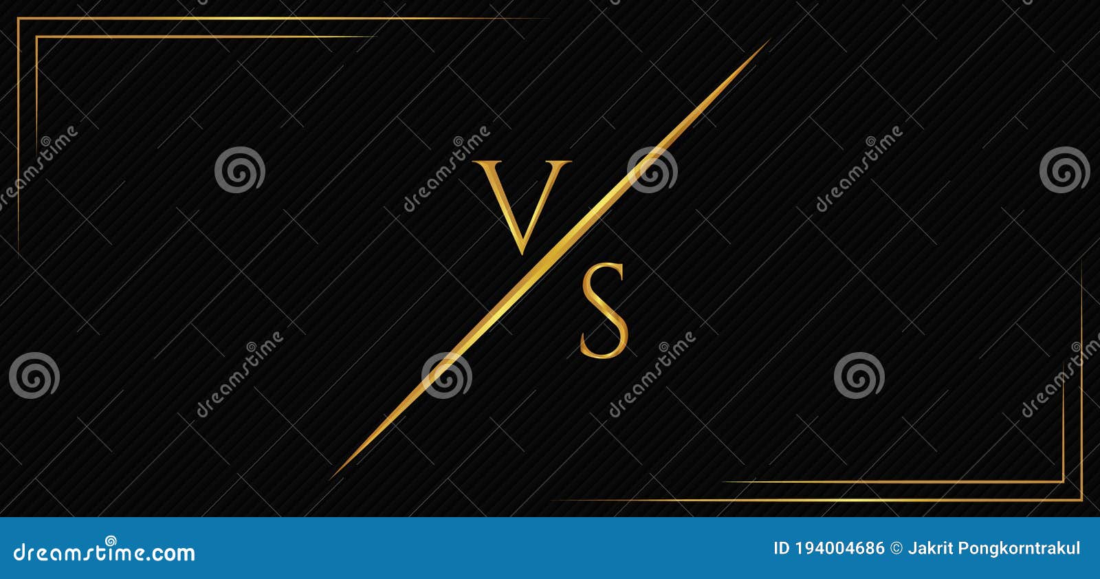 VS Frame. Versus Pop Art Design On Transparent Background, Comic With ...