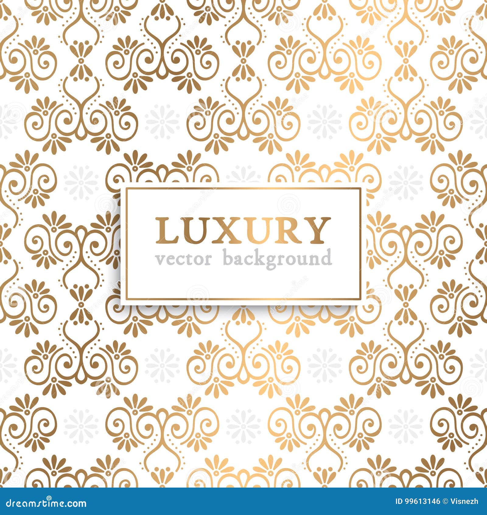 Luxury vector pattern stock vector. Illustration of indian - 99613146