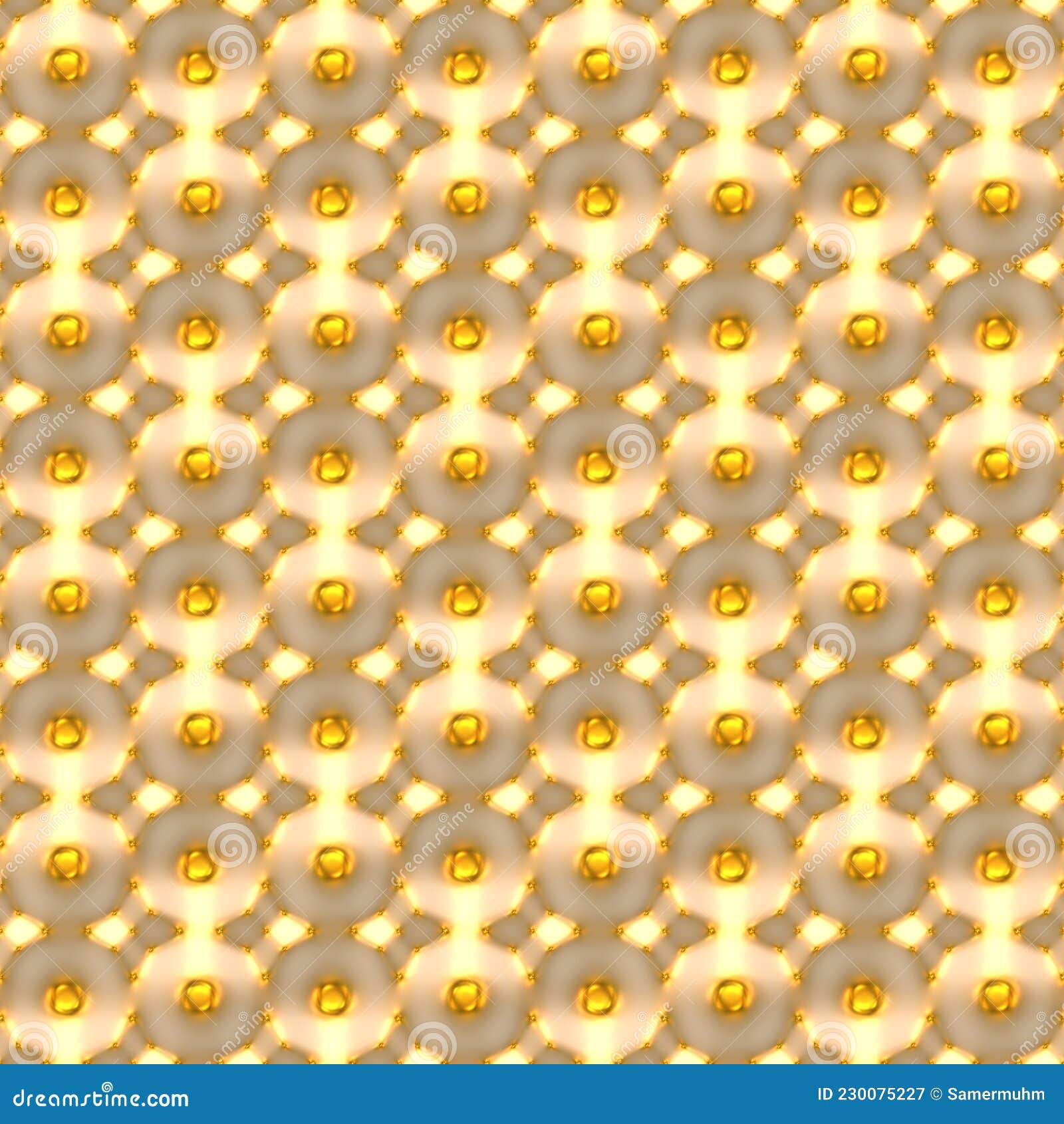 Luxury Golden Geometric Pattern, Seamless 3D Rendering Texture Ready ...