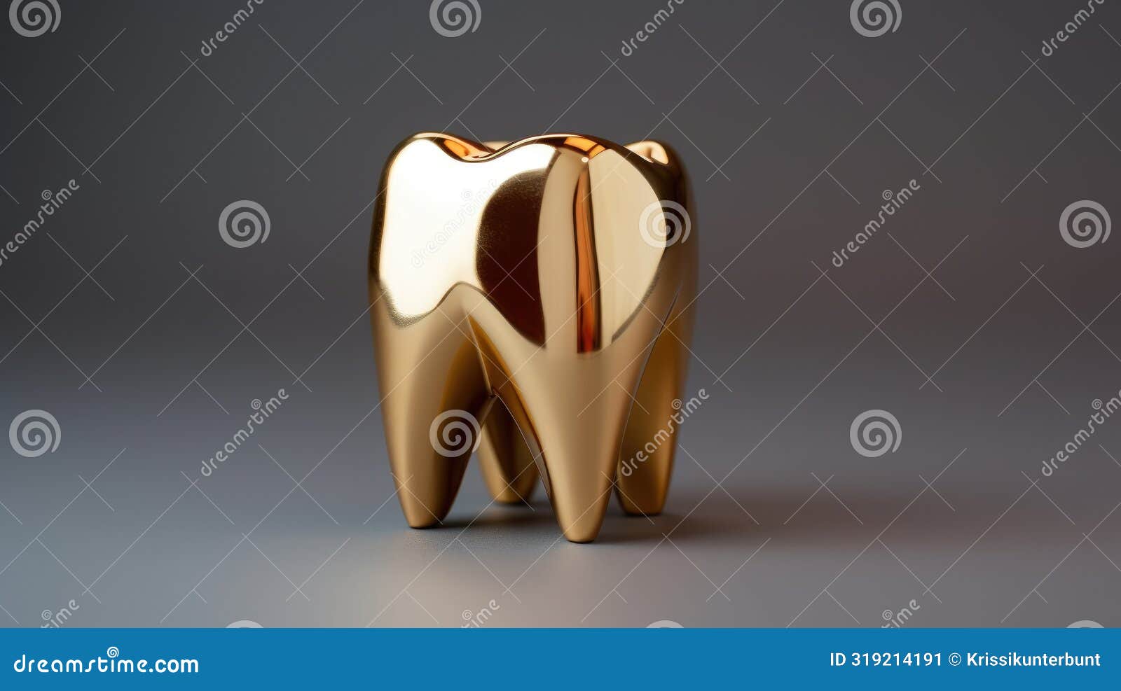 Golden Tooth With Balloon Stock Photography | CartoonDealer.com #50836796