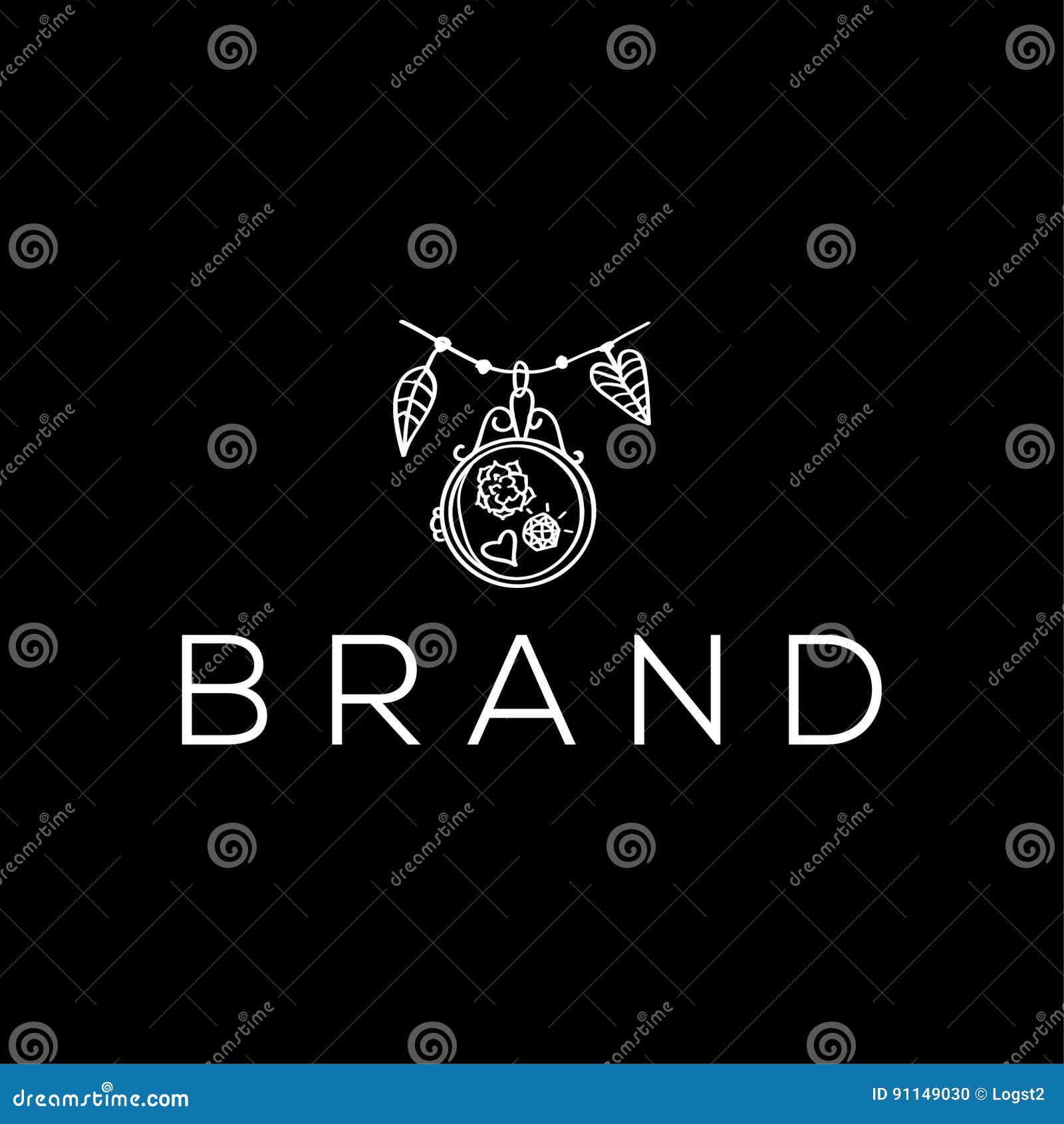 Luxury Goods Vector Logo Design Stock Vector - Illustration of antique ...