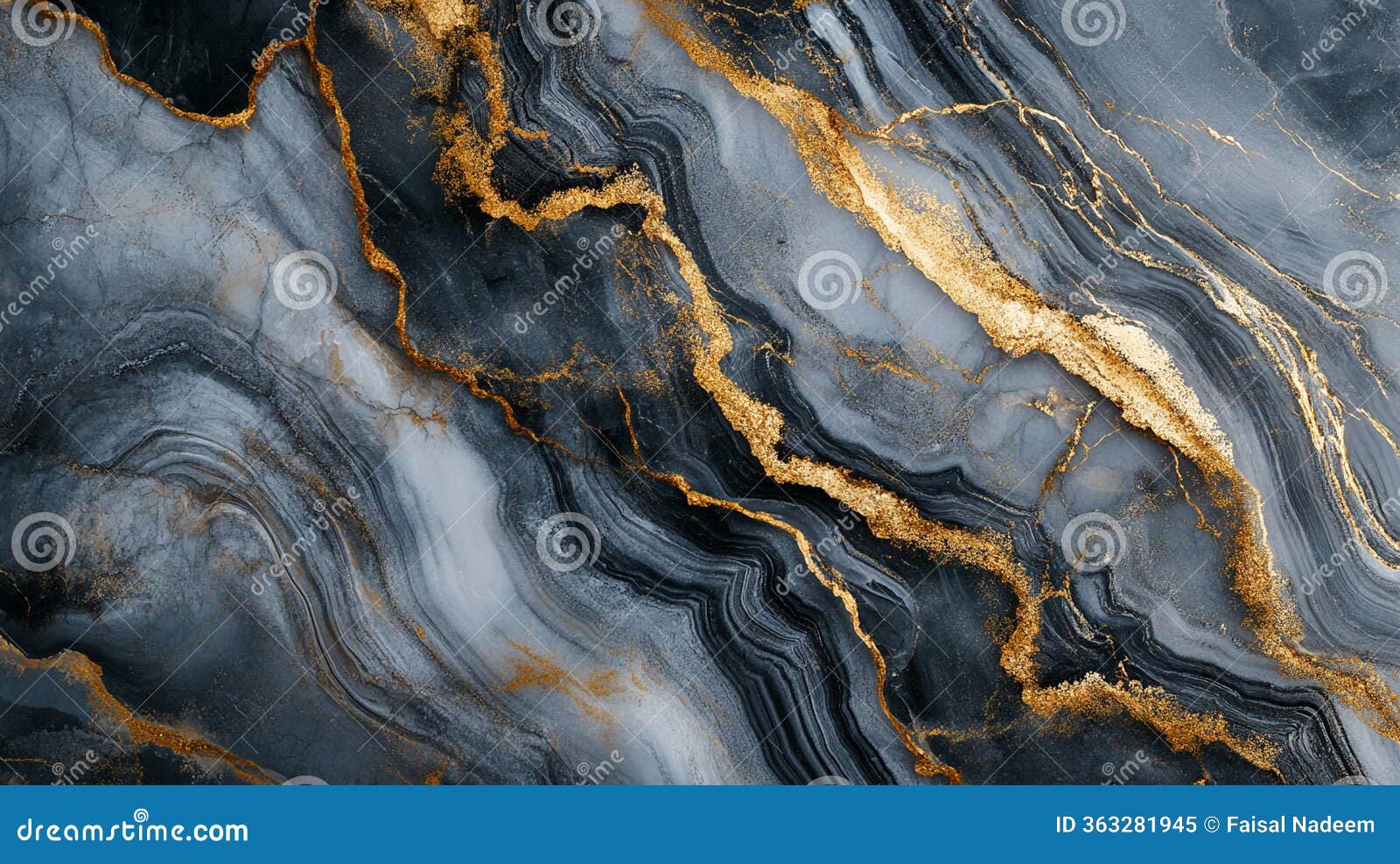 Elegant Gray and Gold Marble Texture Luxury Background Design Art High ...