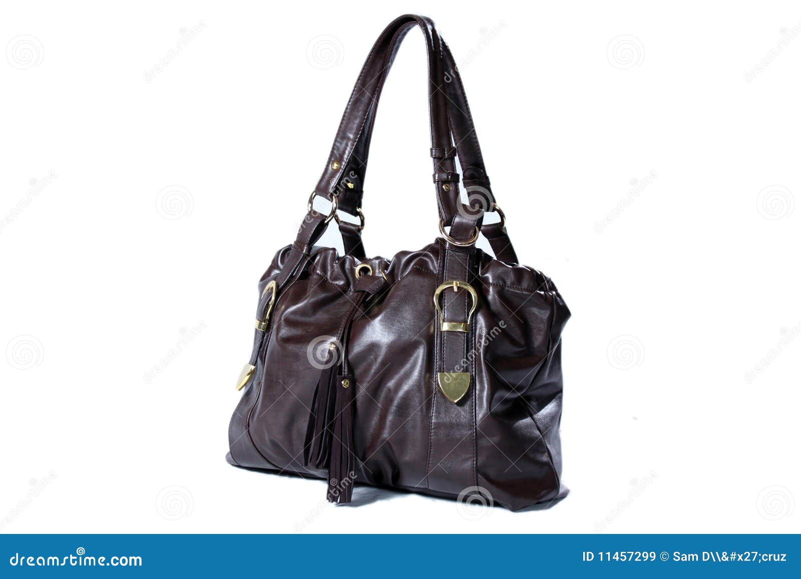 Luxury Hand Bag / Purse stock image. Image of close, leather - 11457299