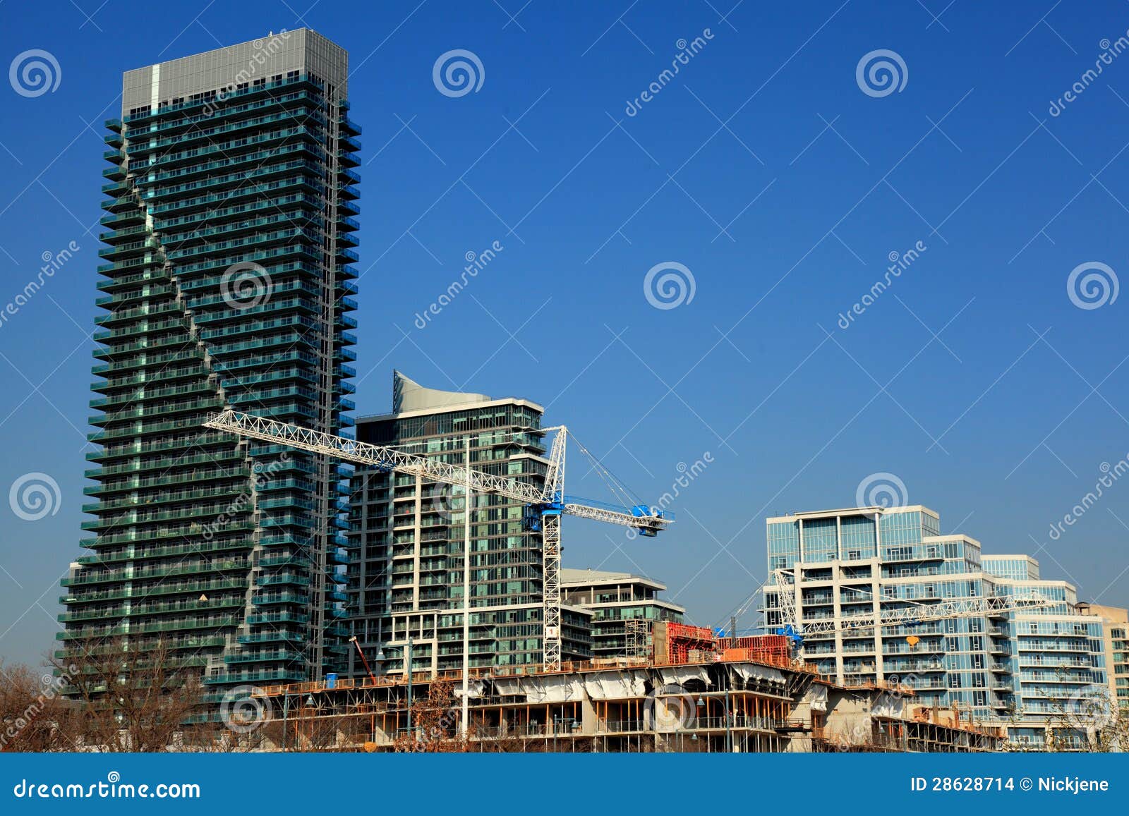Luxury Highrises in Toronto Editorial Stock Image - Image of ...