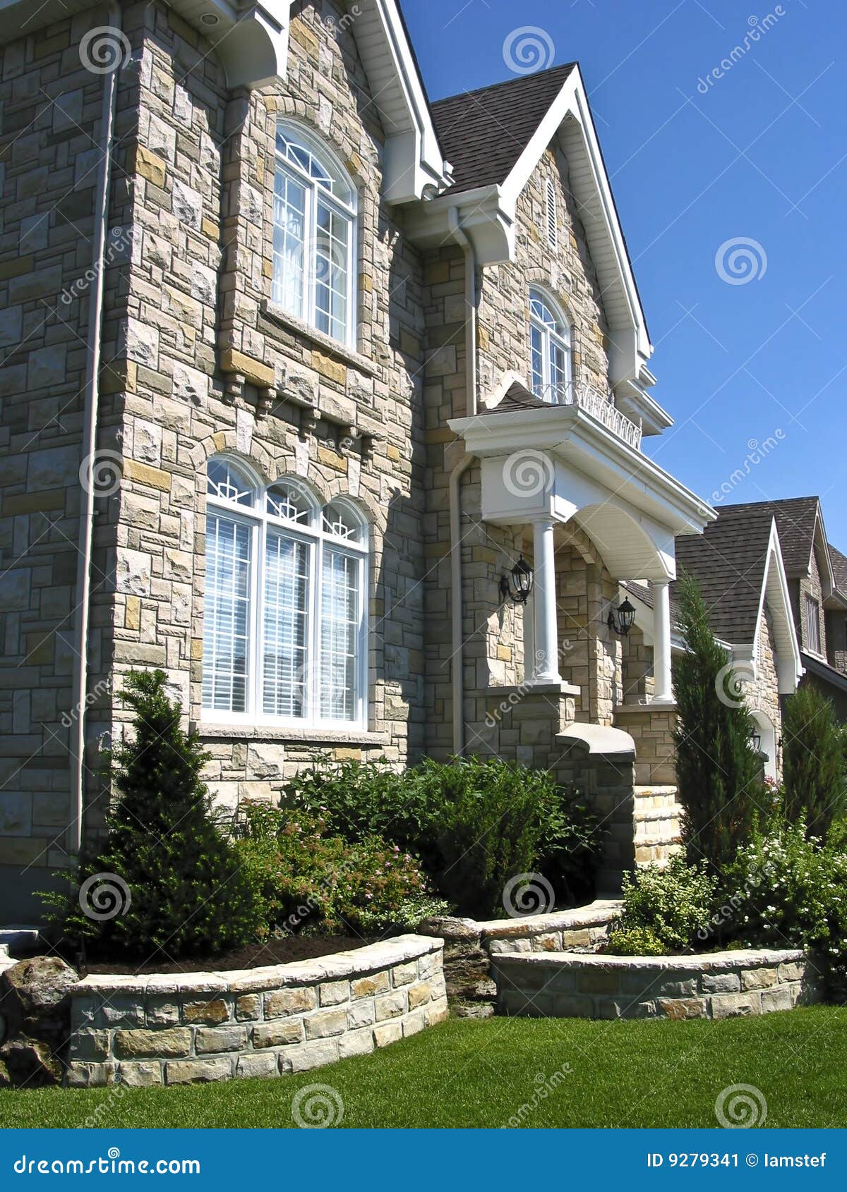 Modern Stone Mansion