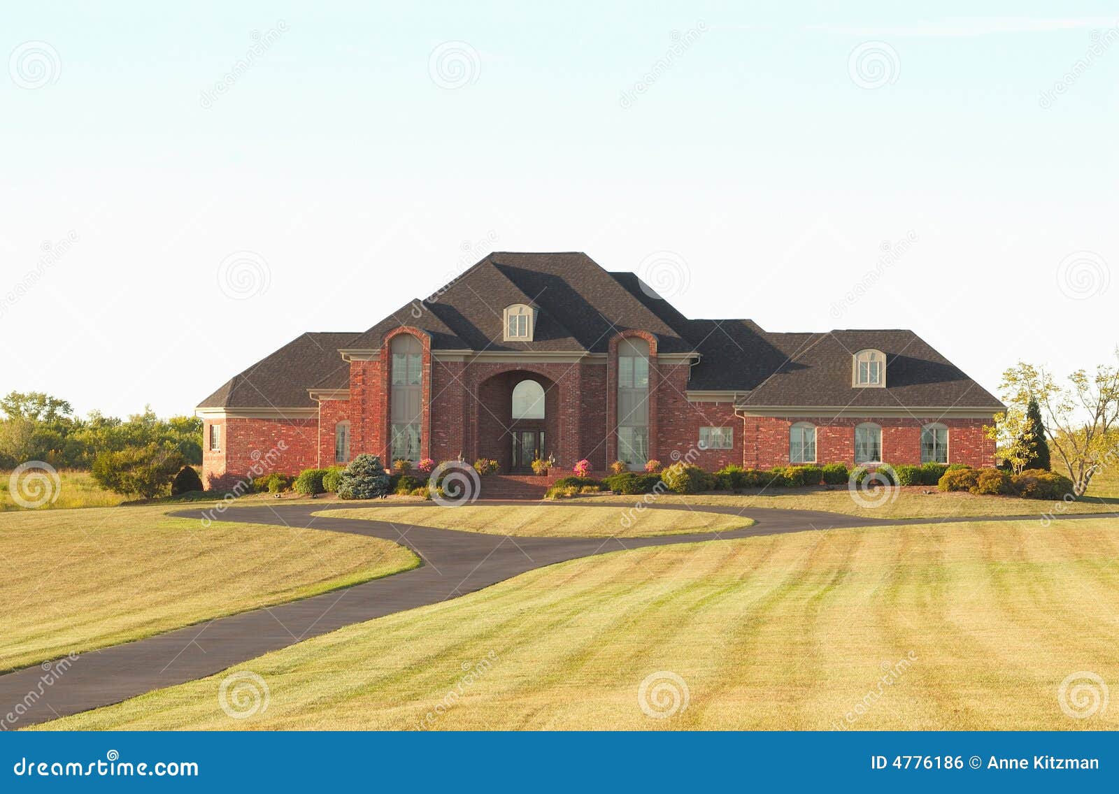 Luxury Home in the Country stock photo. Image of beautiful - 4776186