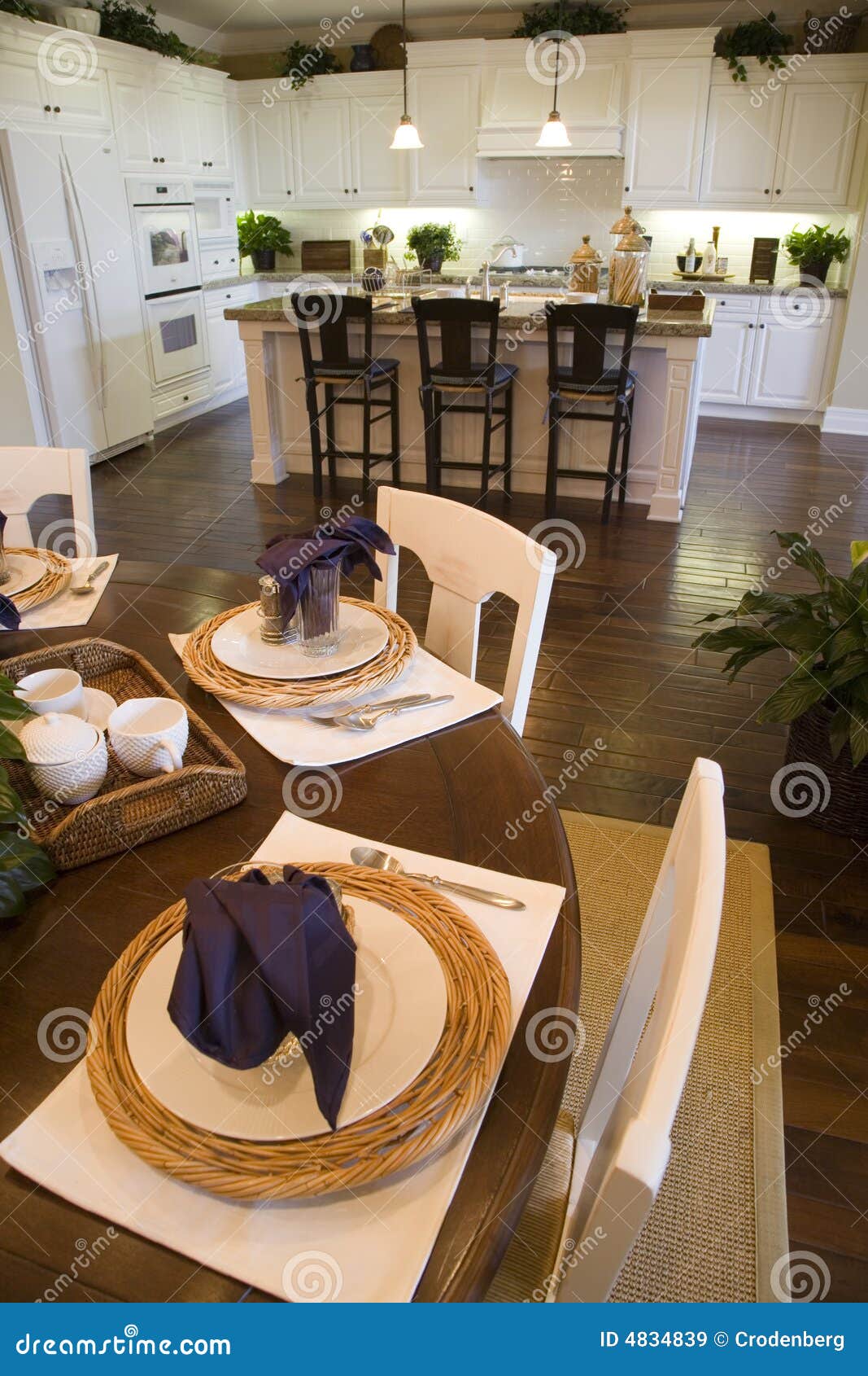 Luxury home dining table stock image. Image of formal - 4834839