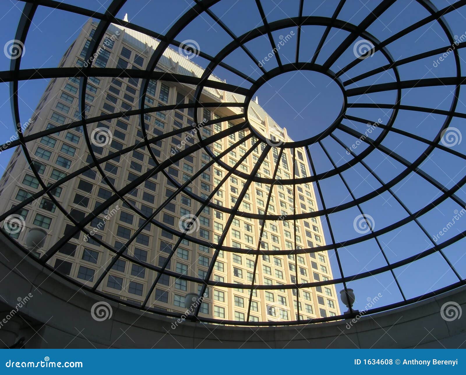 Luxury Hotel Circular Atrium Stock Photo - Image of inside, business ...