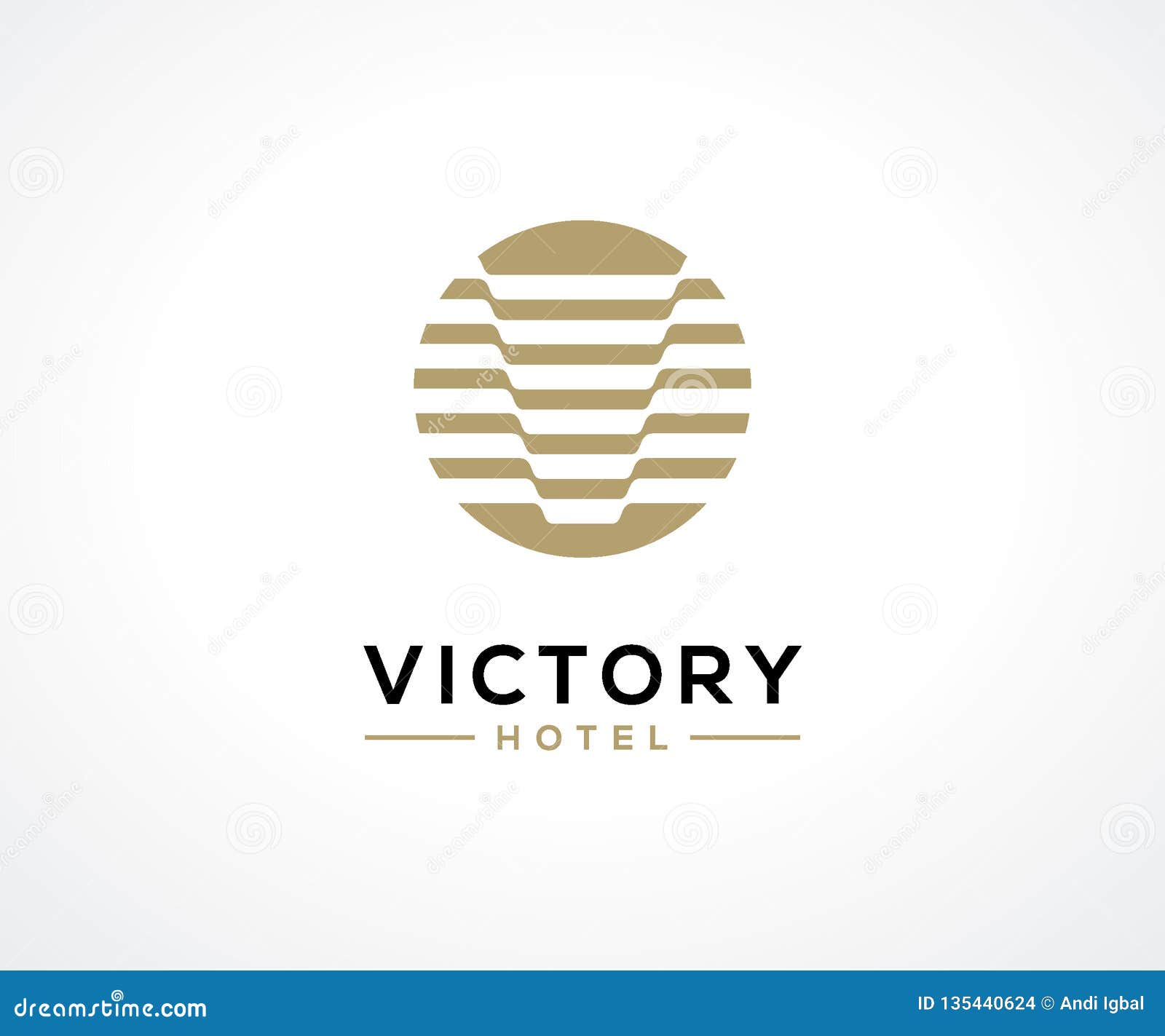 Luxury Hotel Logo Design Concept, Hotel Logo Template Stock Vector ...