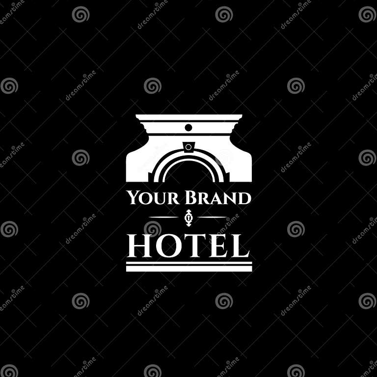 Luxury hotel vector logo stock vector. Illustration of logos - 90823841