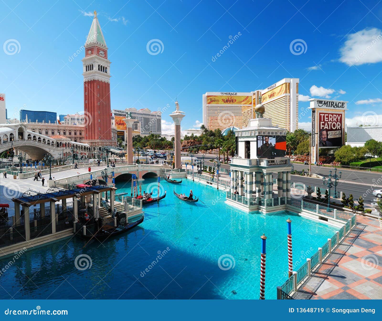 Luxury Hotel Wide Angle, Las Vegas Editorial Stock Image - Image of ...