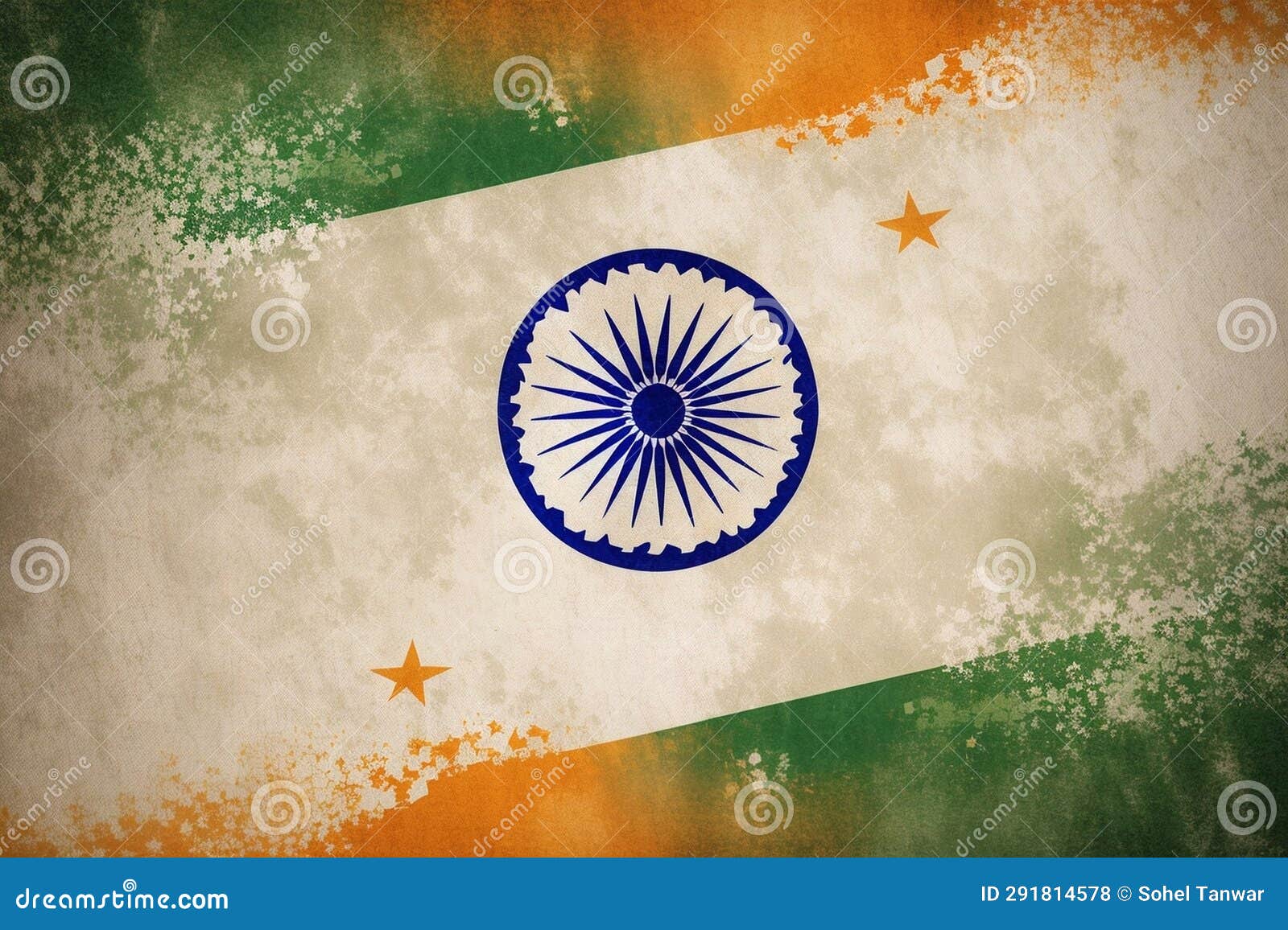 Luxury Indian Flag Tricolor Pattern, for Print Poster Banner Web ...