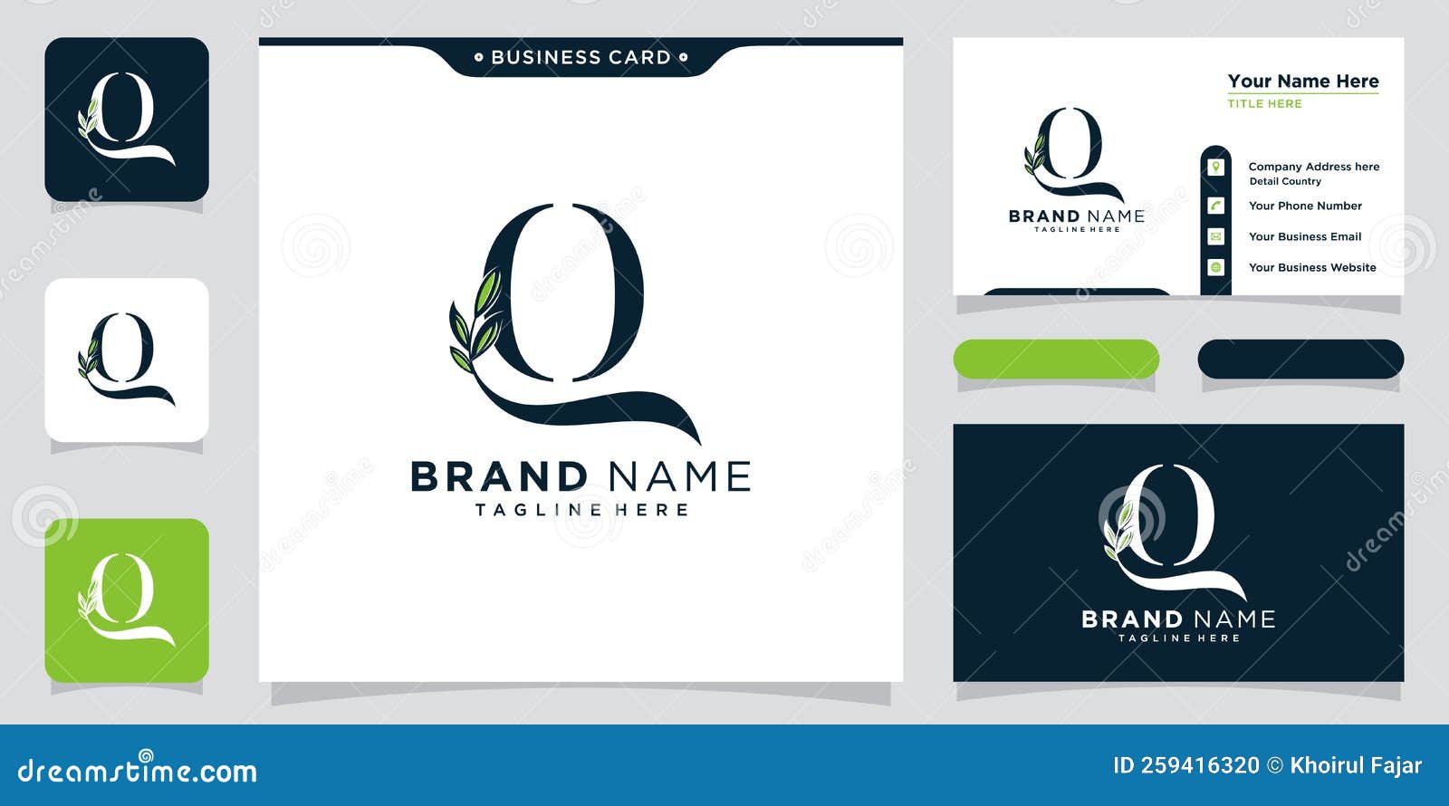Luxury Initial Q Letter Logo Design Vector Template. Creative Q Letters ...