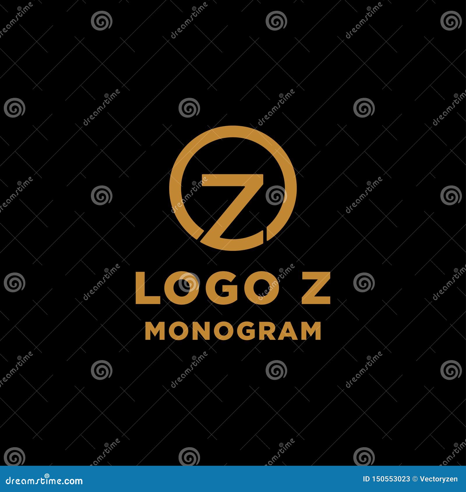 Luxury Initial Z Logo Design Vector Icon Element Isolated Stock Vector ...