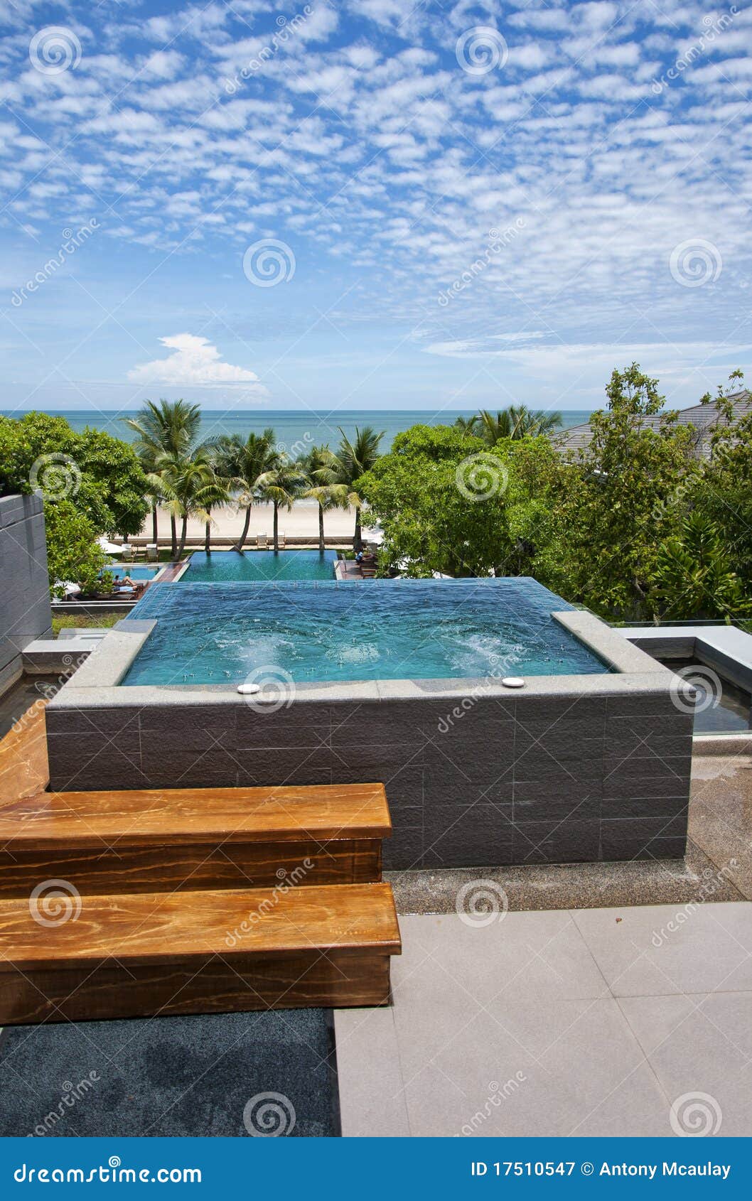 Luxury Jacuzzi 03 stock image. Image of lifestyle, pool - 17510547