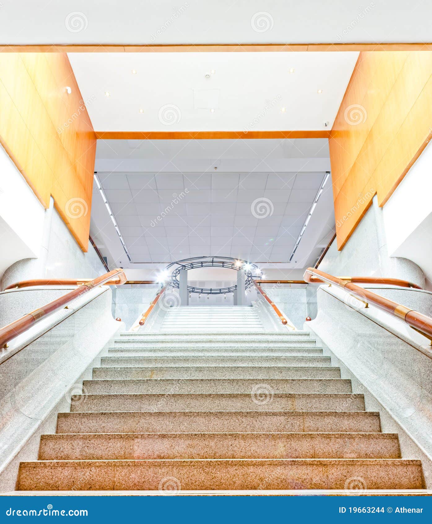 Luxury large staircase stock photo. Image of construction - 19663244