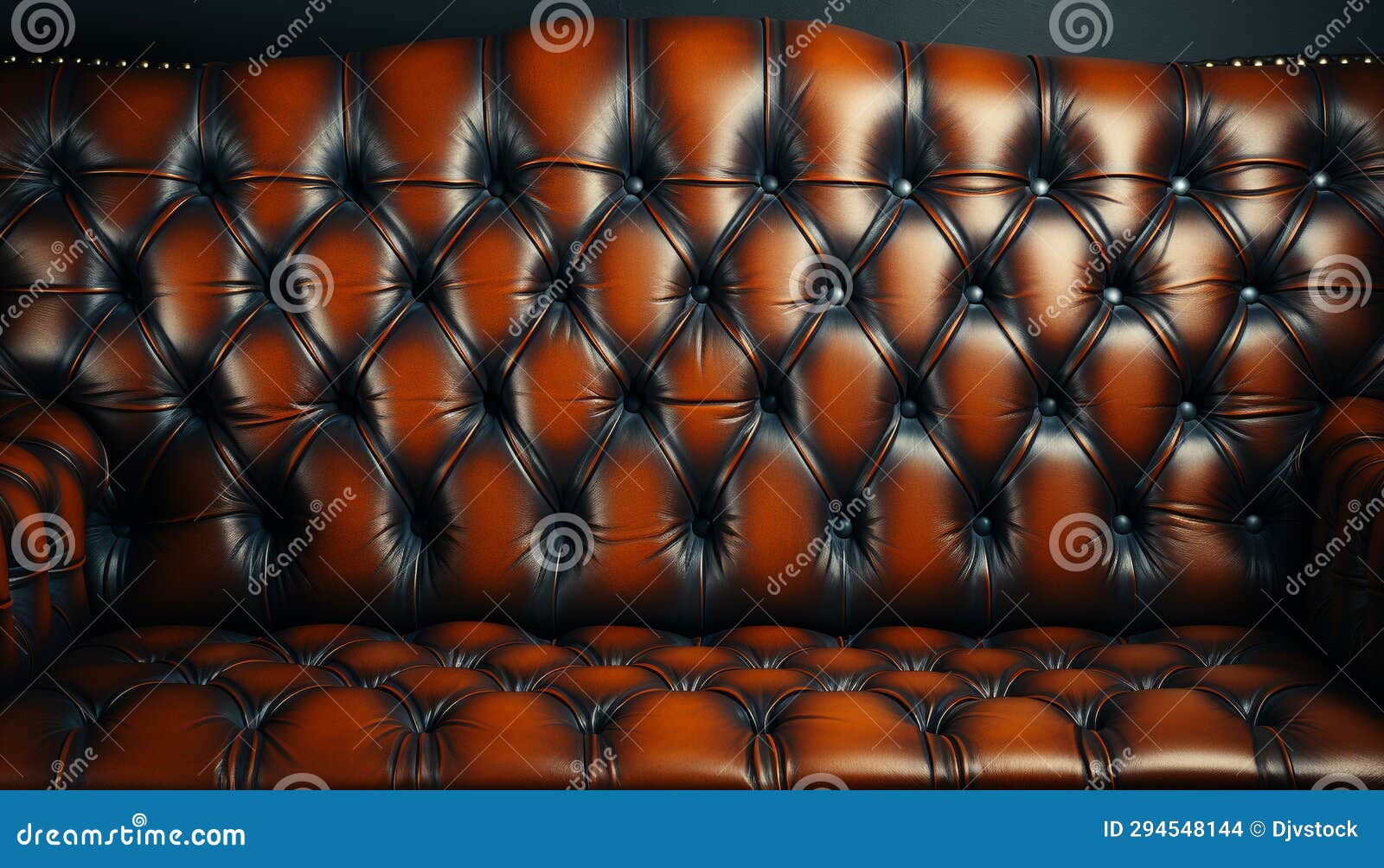 Luxury Leather Sofa, Elegant Design, Modern Pattern, Comfortable and ...