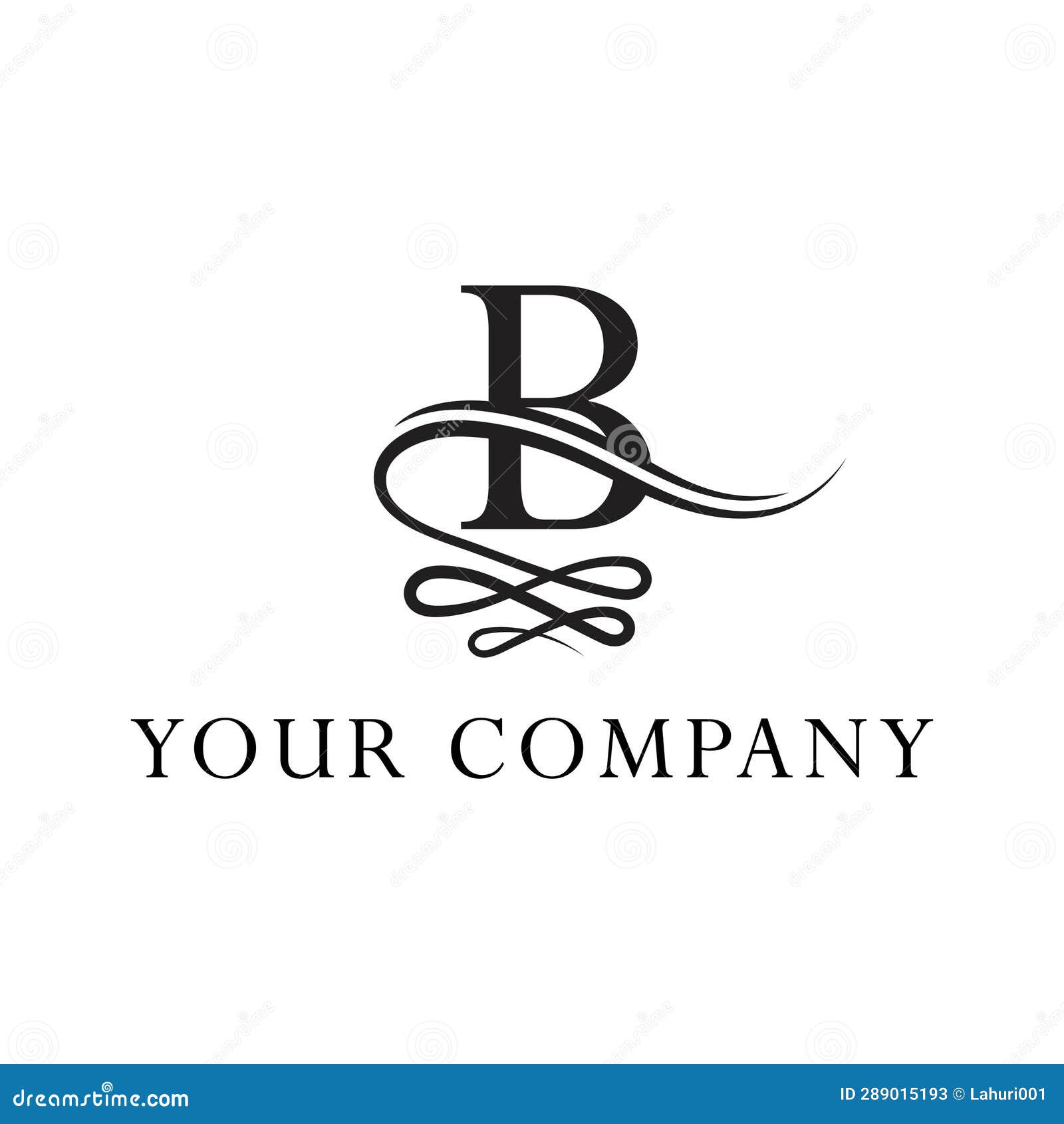 Luxury Letter B Logo Ornament Stock Vector - Illustration of ornament ...