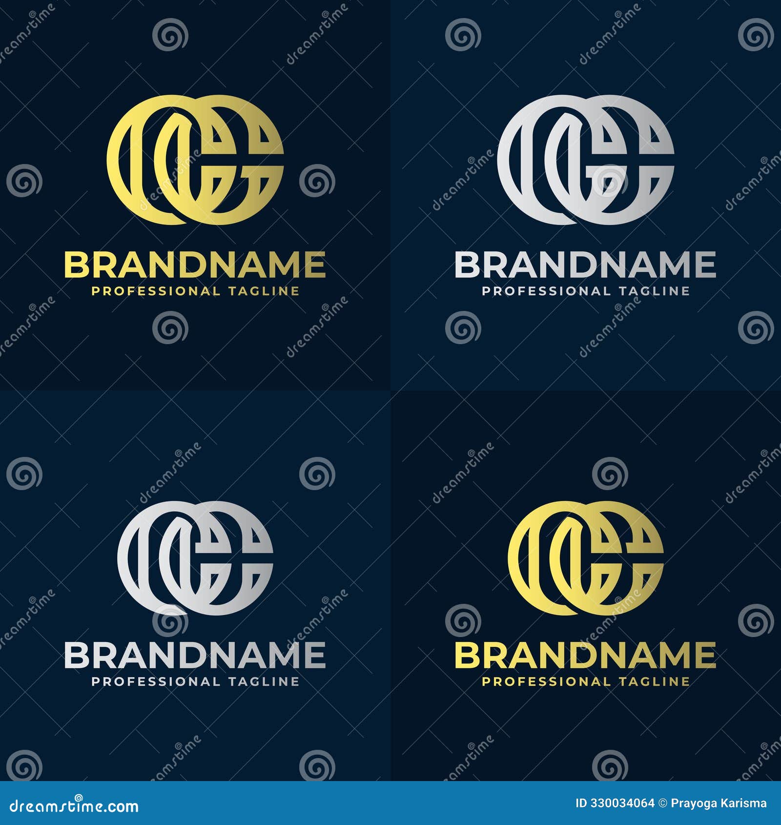 Luxury Letters CG And CE Monogram Logo, For Any Business With CG, GC ...