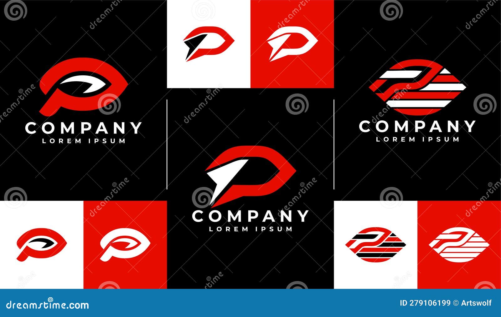 Luxury Line Eye Letter P Logo Design Branding. Elegance Initial P Logo ...