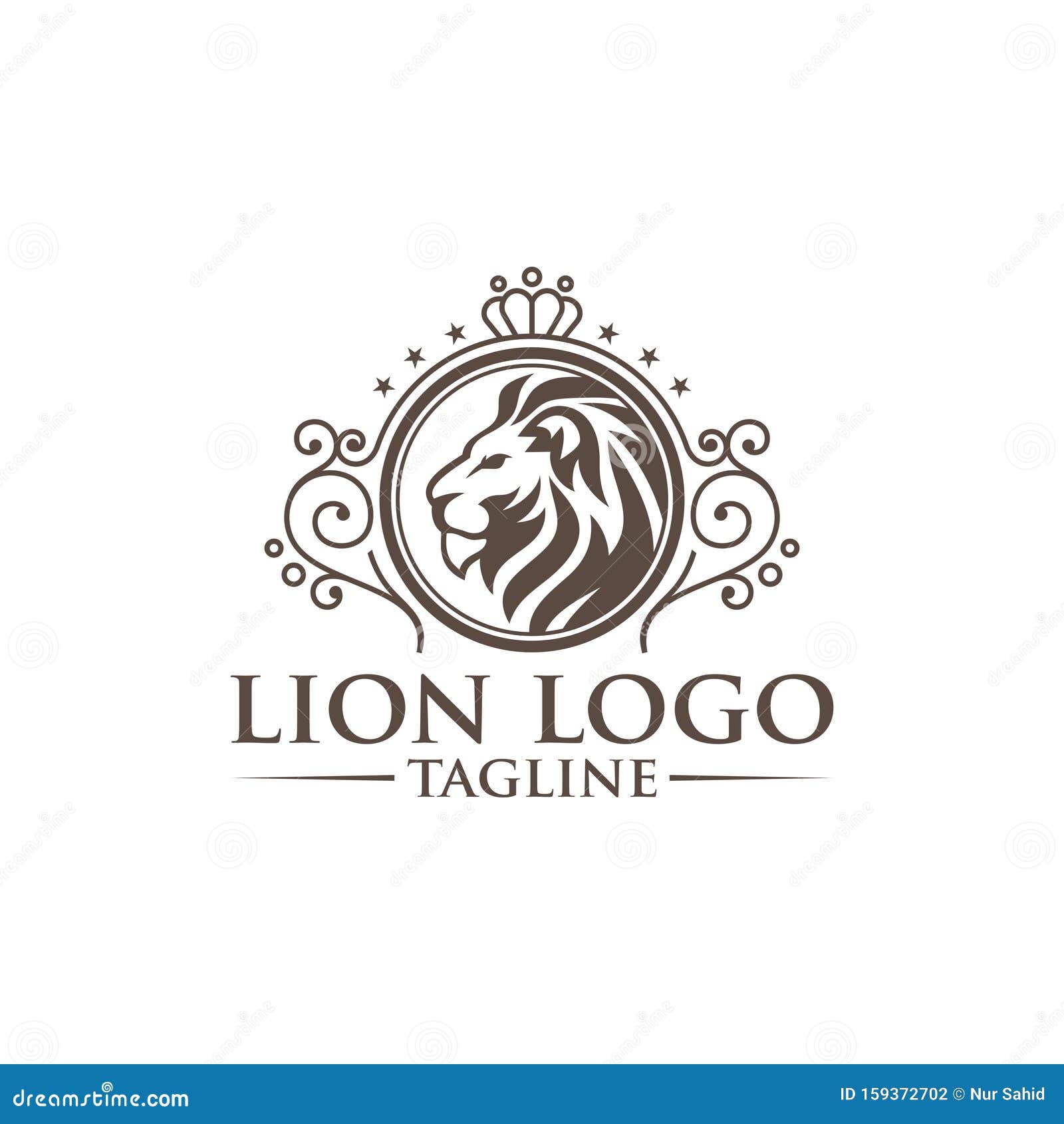 Luxury Lion Logo Design Vector Template Stock Illustration ... Luxury Lion Logo Design Vector Template Stock Illustration ...