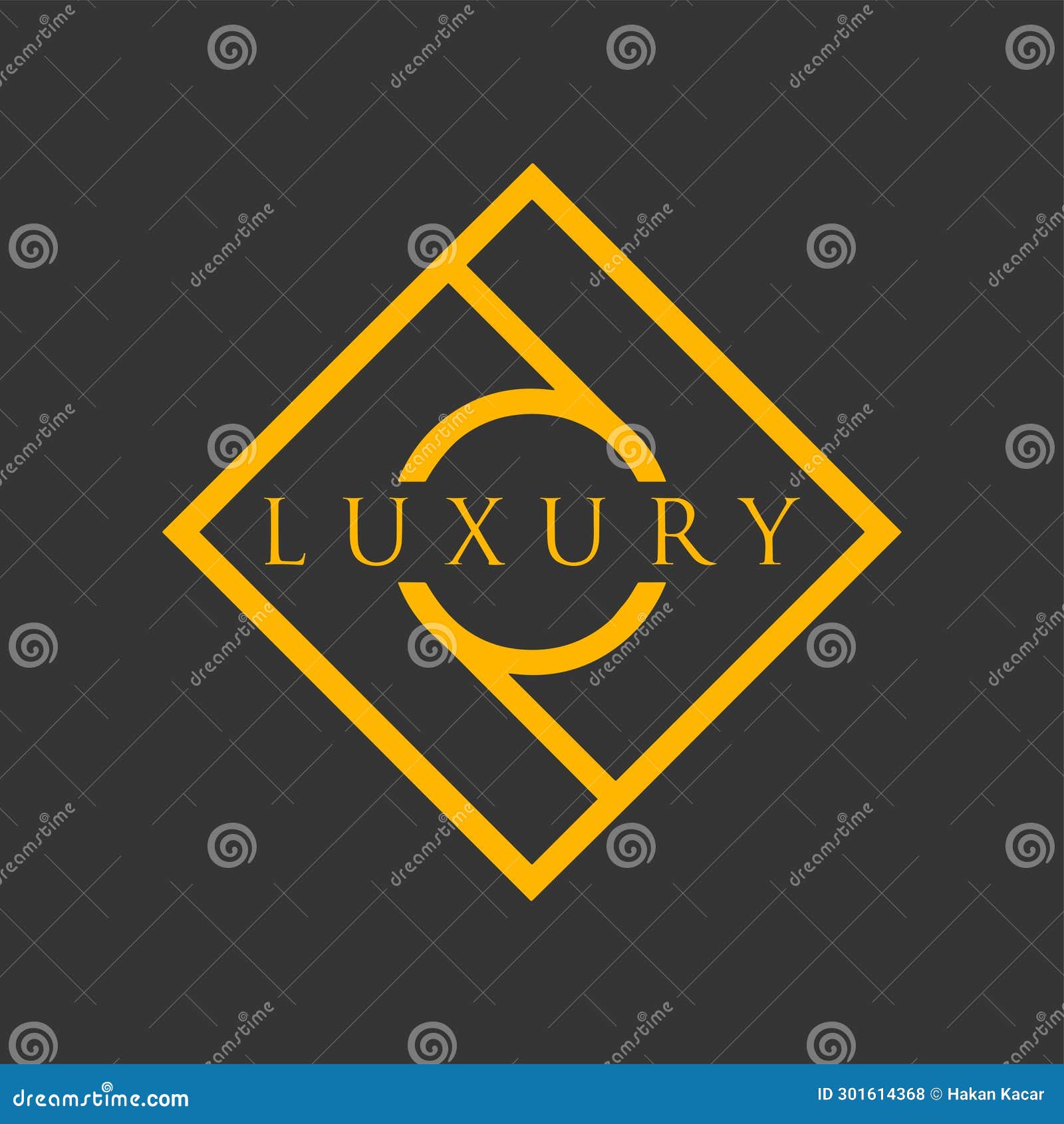Luxury Logo. Elegant Logo Vector Design Stock Vector - Illustration of ...
