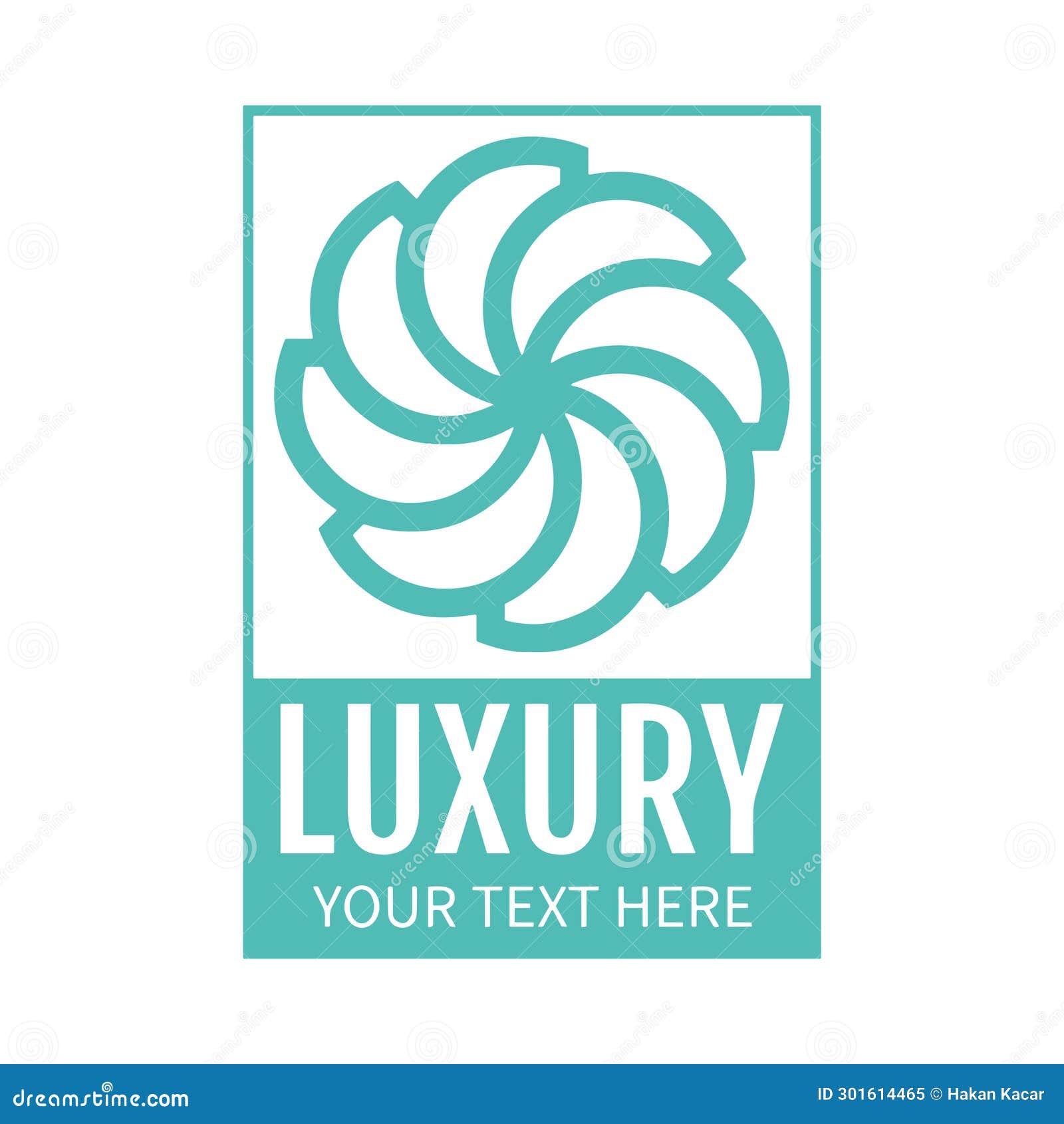 Luxury Logo. Elegant Logo Vector Design Stock Vector - Illustration of ...