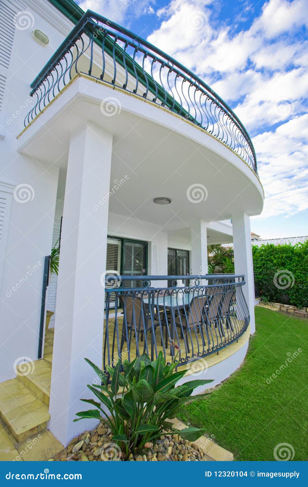 Luxury Mansion house front stock photo. Image of lush - 12320104