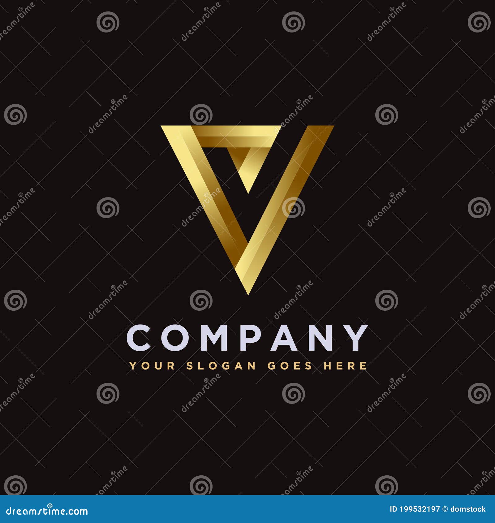Luxury Minimalist Letter V Check Mark Logo Icon Stock Vector ...