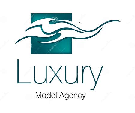 Luxury Model Agency Logo stock vector. Illustration of idea - 5950376