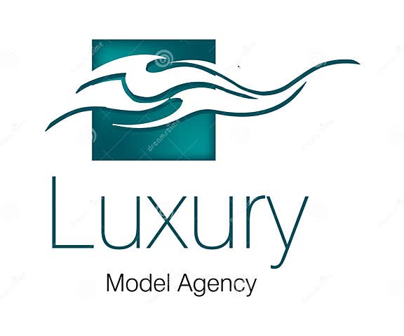 Luxury Model Agency Logo stock vector. Illustration of idea - 5950376