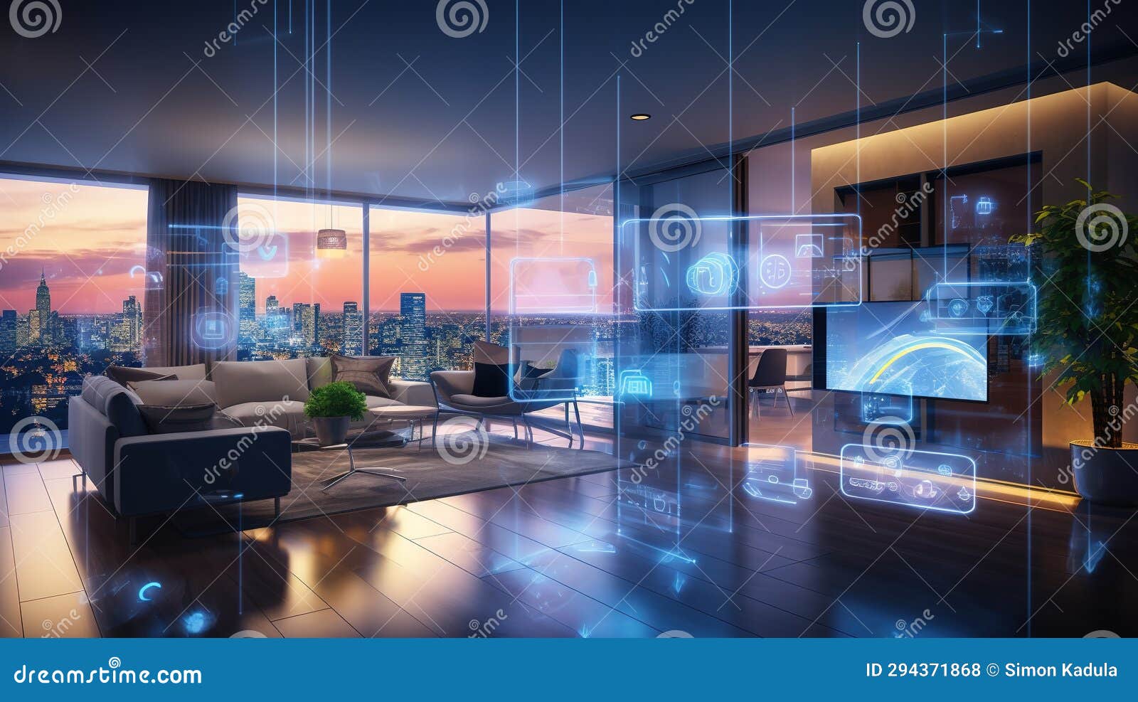 Luxury, Modern Apartment with Smarhub, Home Technology with Advanced ...