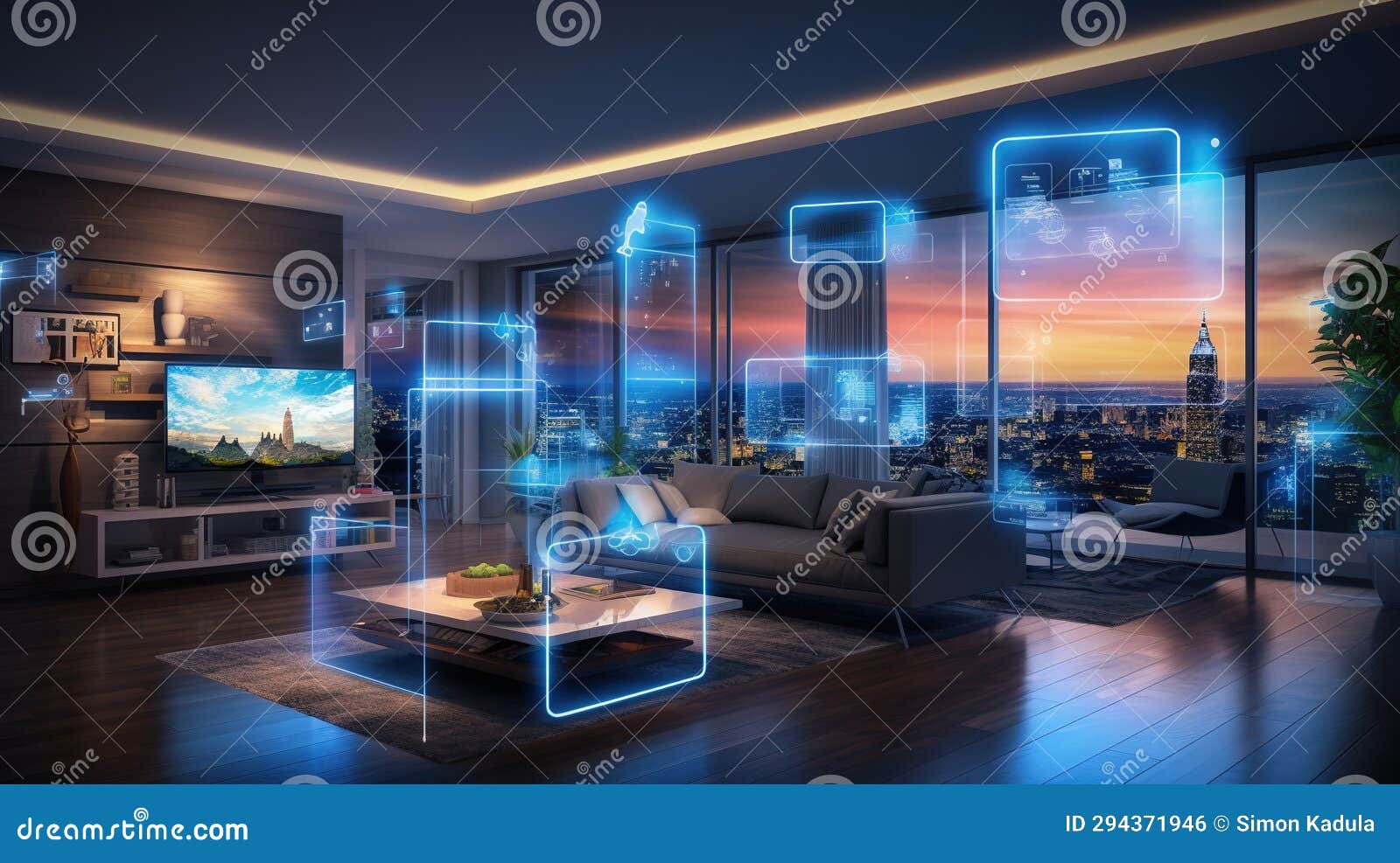Luxury, Modern Apartment with Smarhub, Home Technology with Advanced ...